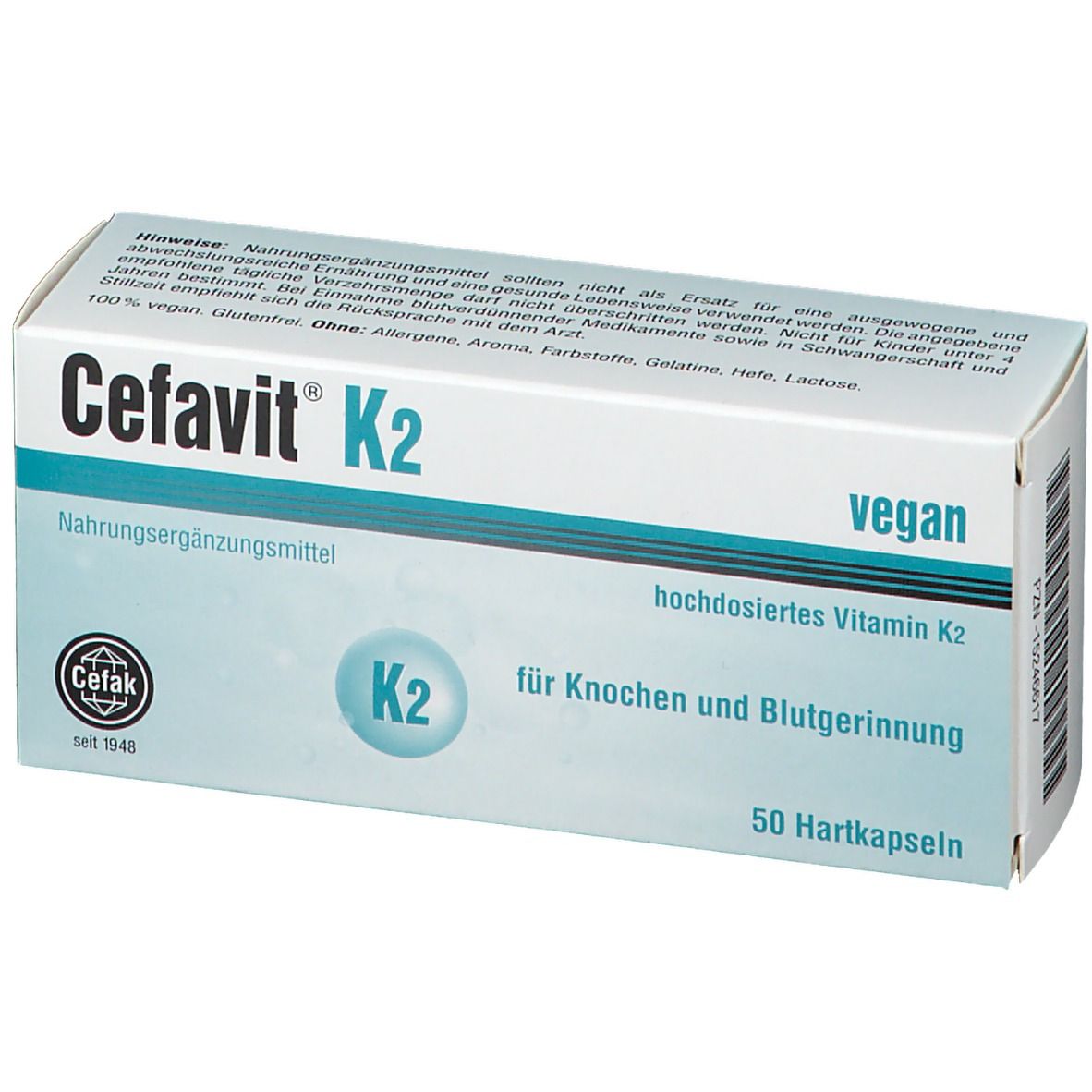 Cefavit® K2 50 St - Shop Apotheke