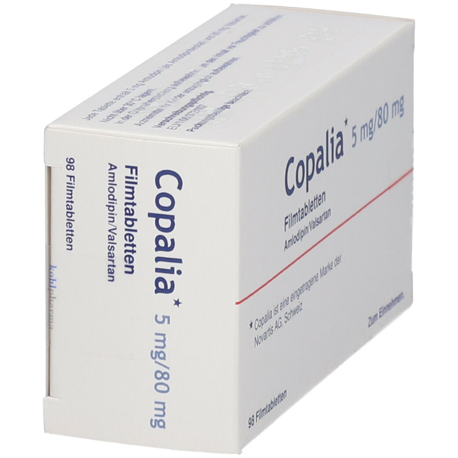 Copalia 5 mg/80 mg 98 St mit dem E-Rezept kaufen - Shop Apotheke