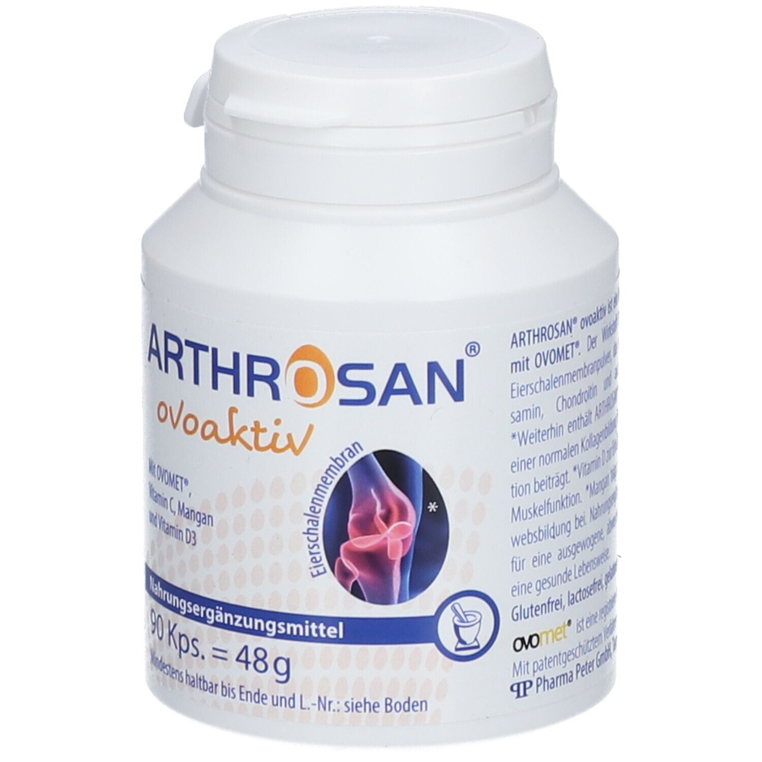 Arthrosan® ovoaktiv Eierschalenmembran 90 St - shop-apotheke.com