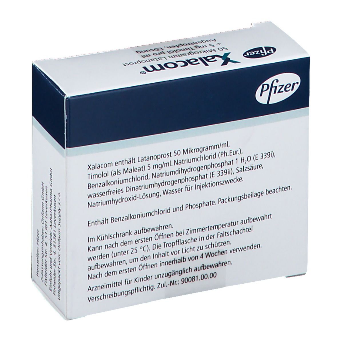 Xalacom® 3x2,5 ml mit dem E-Rezept kaufen - Shop Apotheke