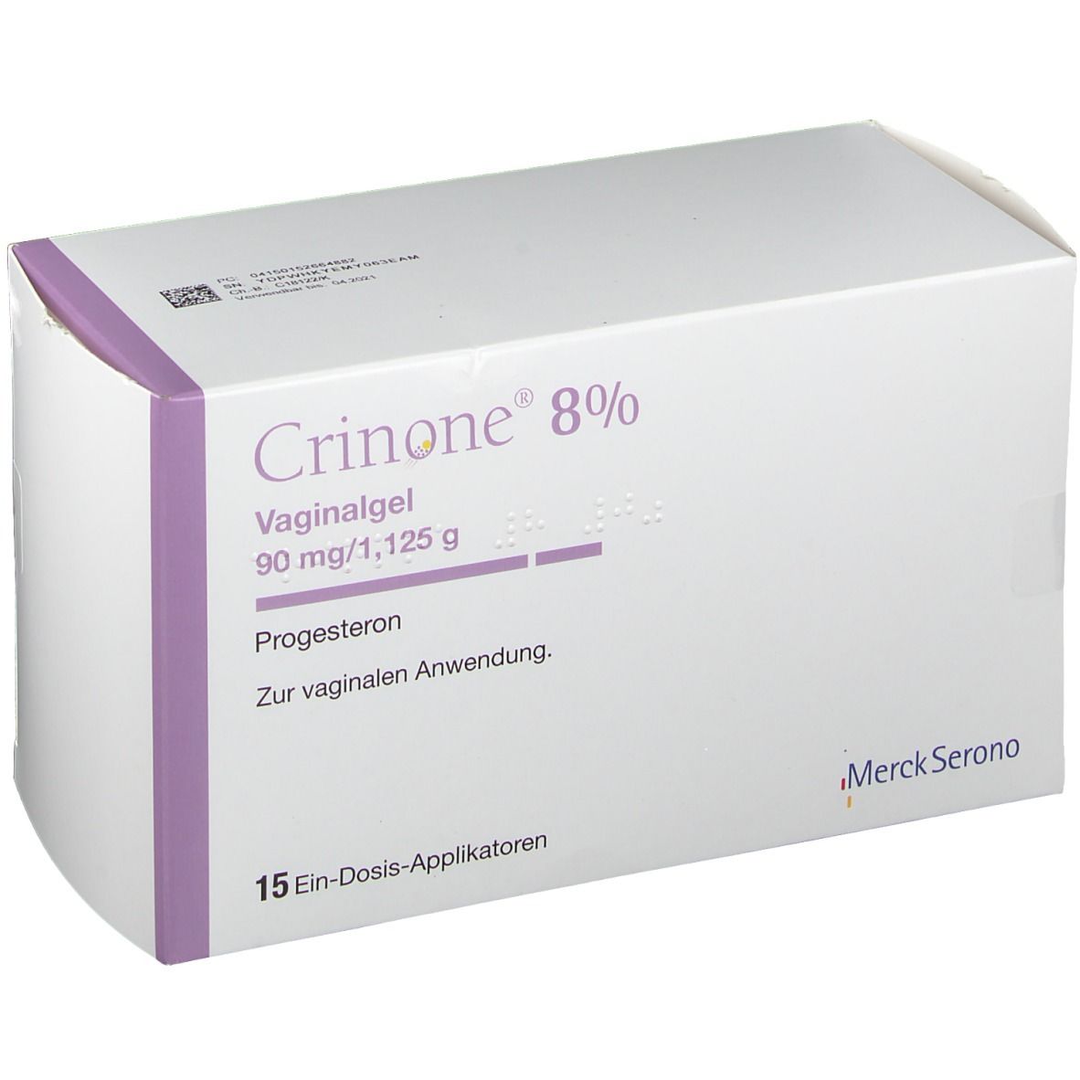 Crinone® 8 % 1x15 St mit dem E-Rezept kaufen - Shop Apotheke