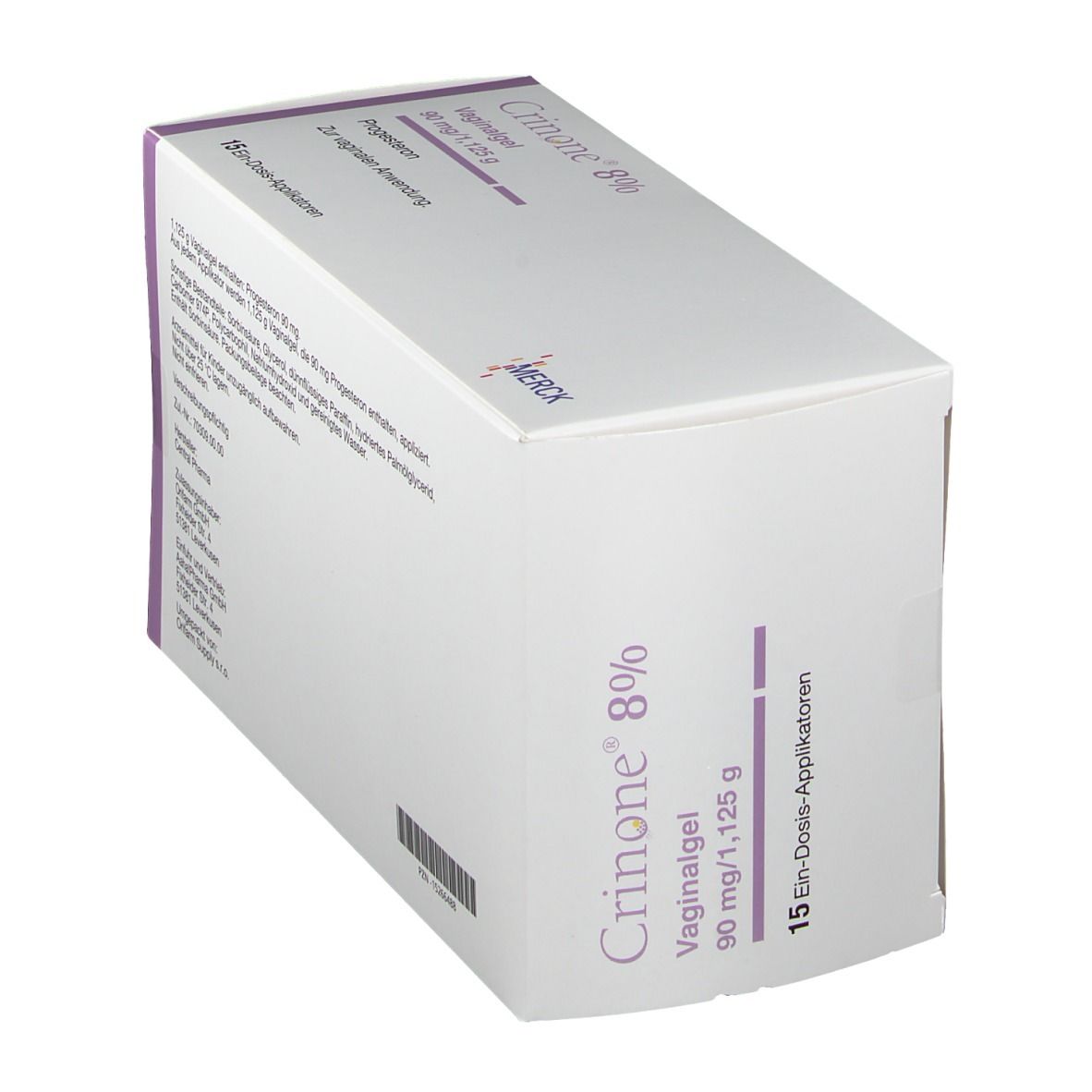 Crinone® 8 % 1x15 St mit dem E-Rezept kaufen - Shop Apotheke