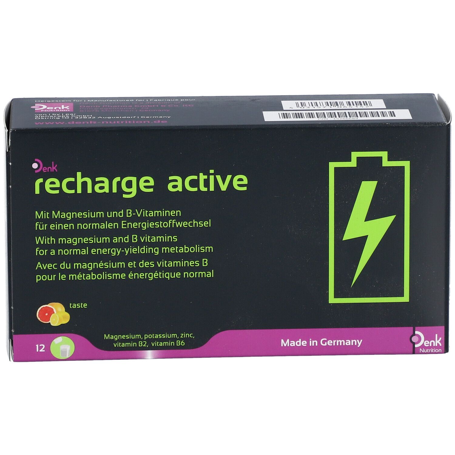 recharge active Denk 12x6 g - Shop Apotheke