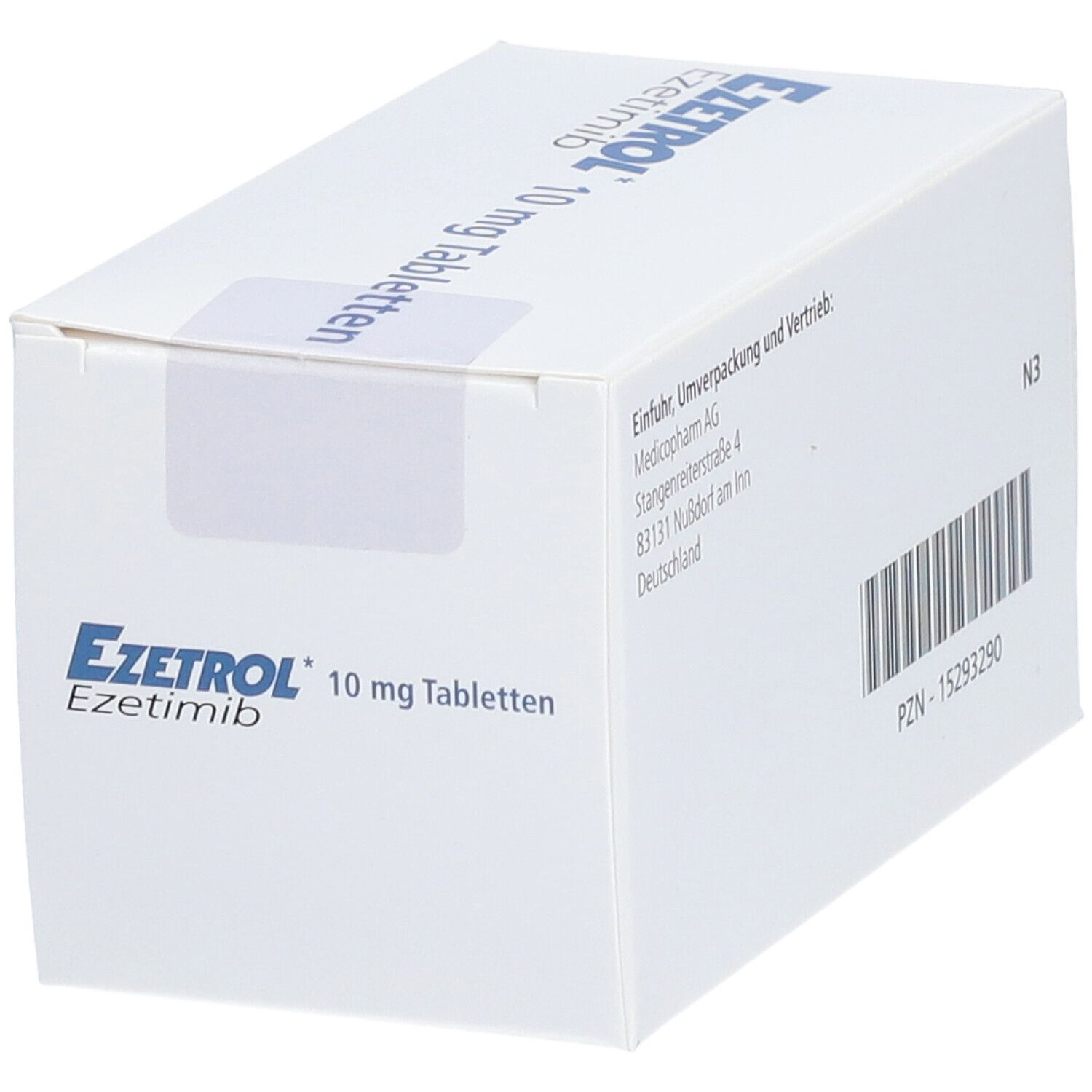 Ezetrol 10 mg 100 St mit dem E-Rezept kaufen - Shop Apotheke