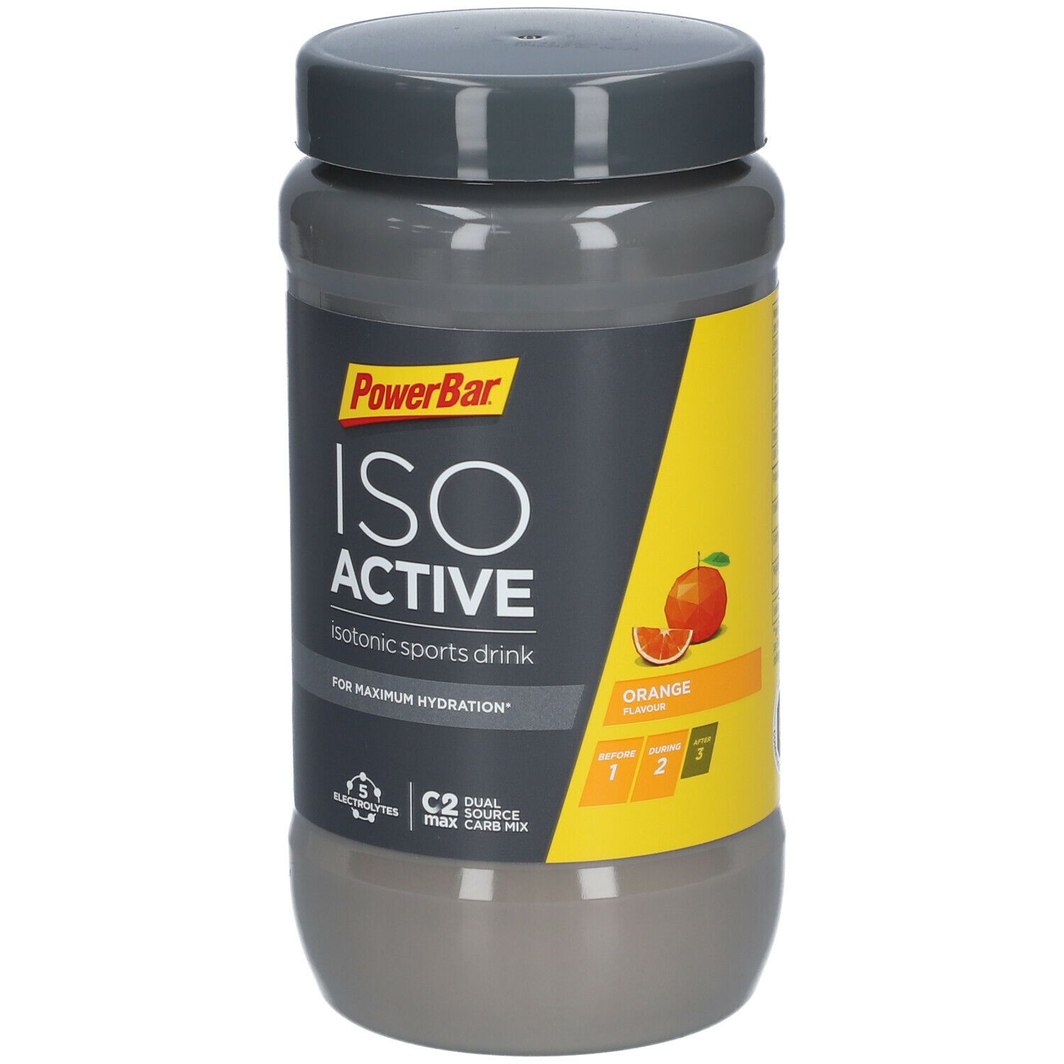 PowerBar® ISO ACTIVE Orangengeschmack 600 g - Shop Apotheke