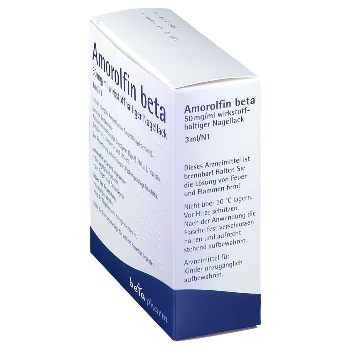 Amorolfin beta 50mg/ml 3 ml - Shop Apotheke
