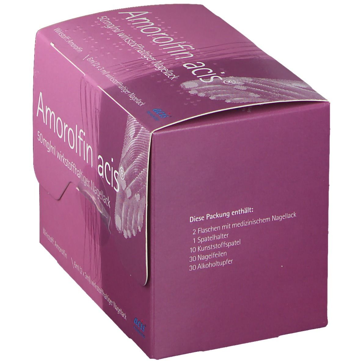 Amorolfin acis® 50 mg/ml wirkstoffhaltiger Nagellack 6 ml - Shop Apotheke