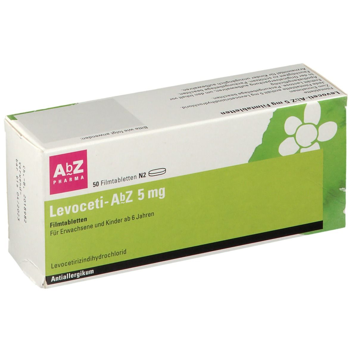 Levoceti-AbZ 5 mg 50 St - shop-apotheke.com