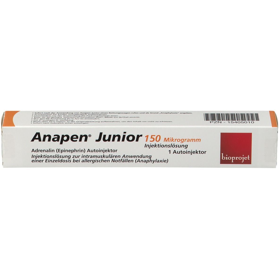 Anapen® Junior 150 µg 1 St mit dem E-Rezept kaufen - Shop Apotheke