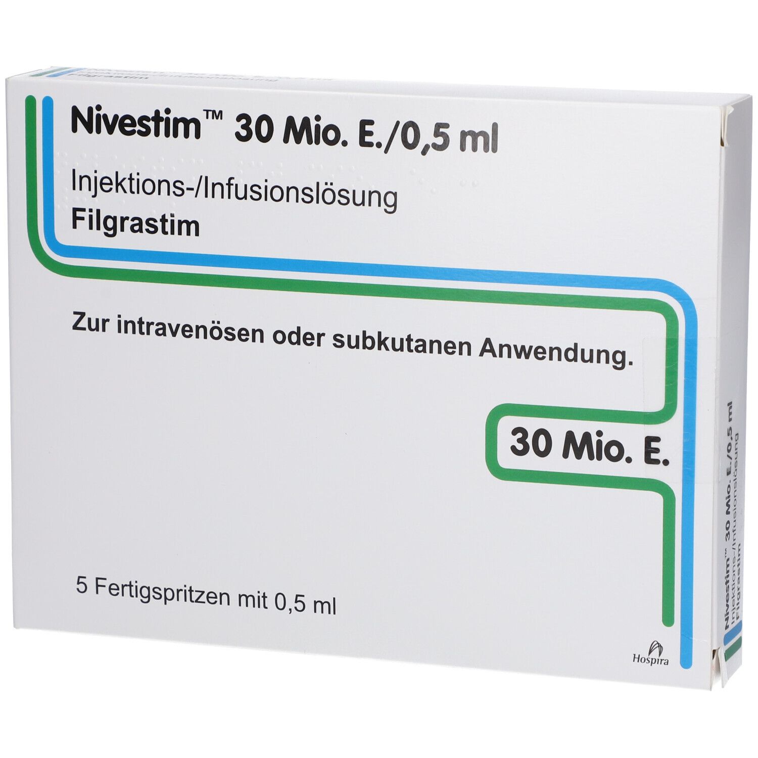 Nivestim 30 Mio.E/0,5 ml 5 St mit dem E-Rezept kaufen - Shop Apotheke