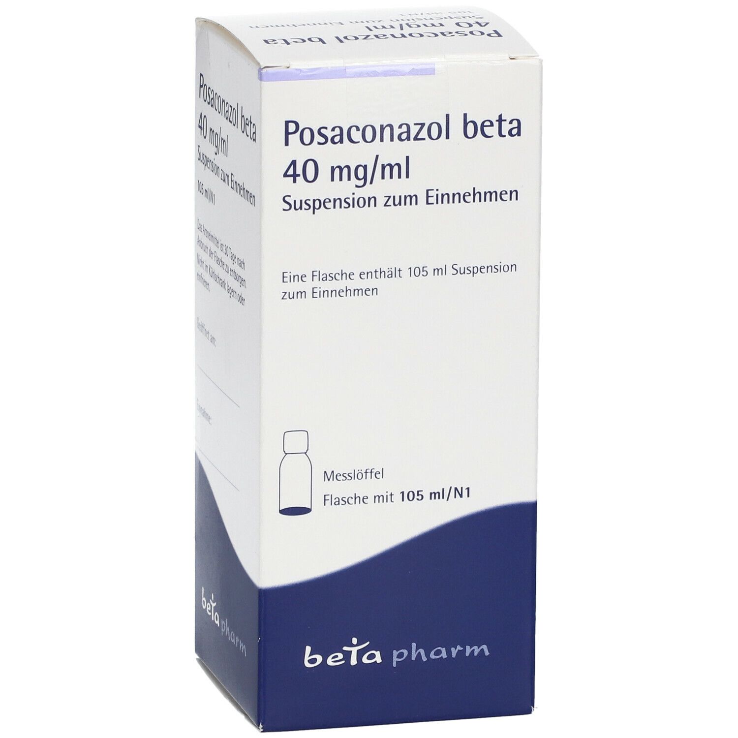 Posaconazol beta 40 mg/ml 105 ml mit dem E-Rezept kaufen - Shop Apotheke