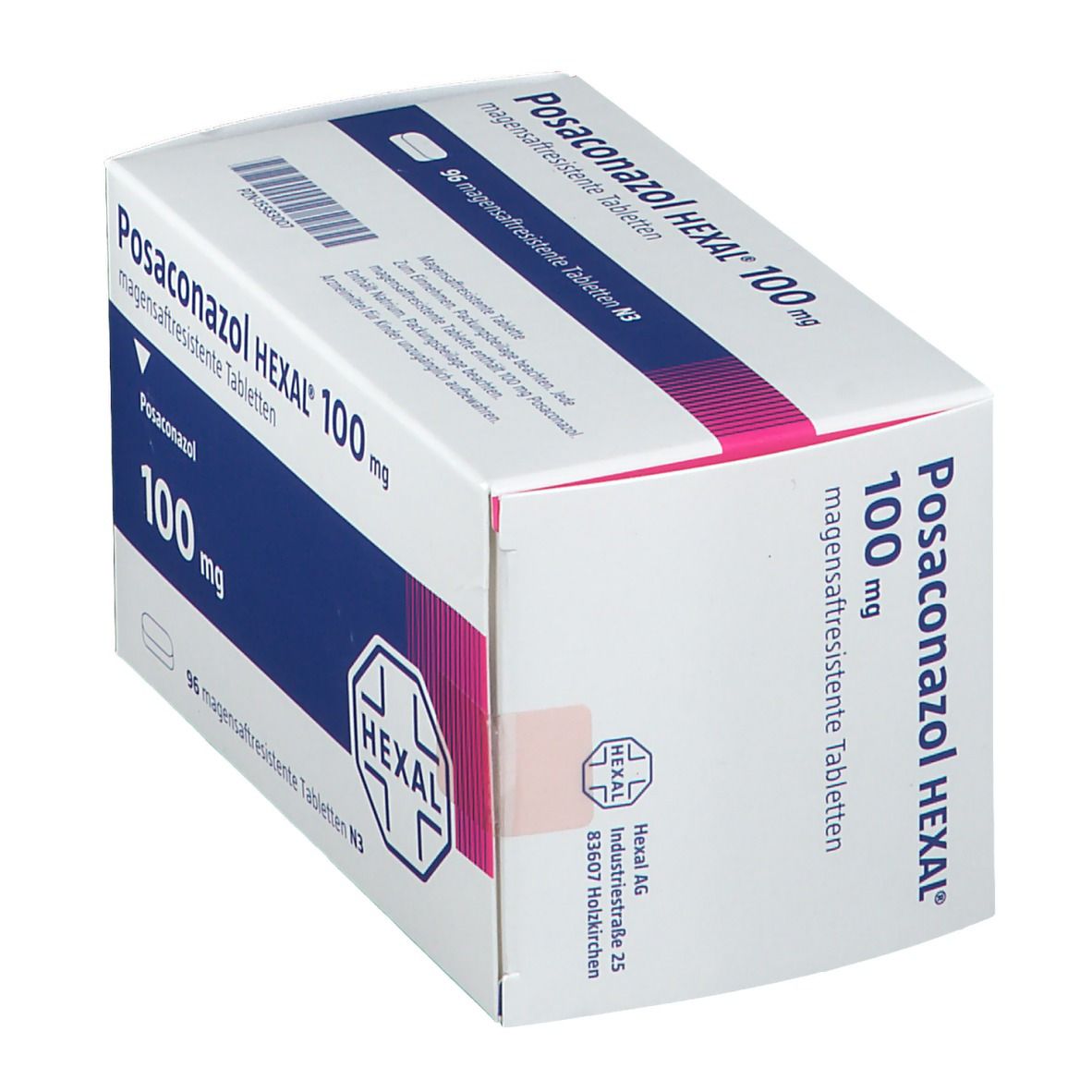 Posaconazol HEXAL® 100 mg 96 St mit dem E-Rezept kaufen - Shop Apotheke
