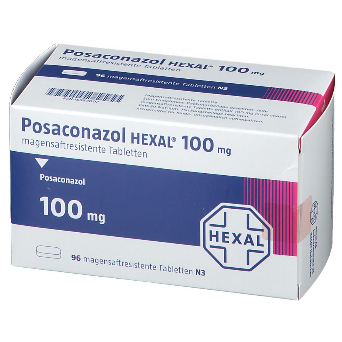 Posaconazol HEXAL® 100 mg 96 St mit dem E-Rezept kaufen - Shop Apotheke