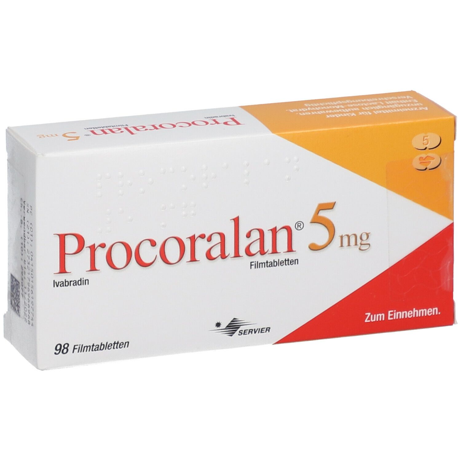 Procoralan 5 mg 98 St mit dem E-Rezept kaufen - Shop Apotheke