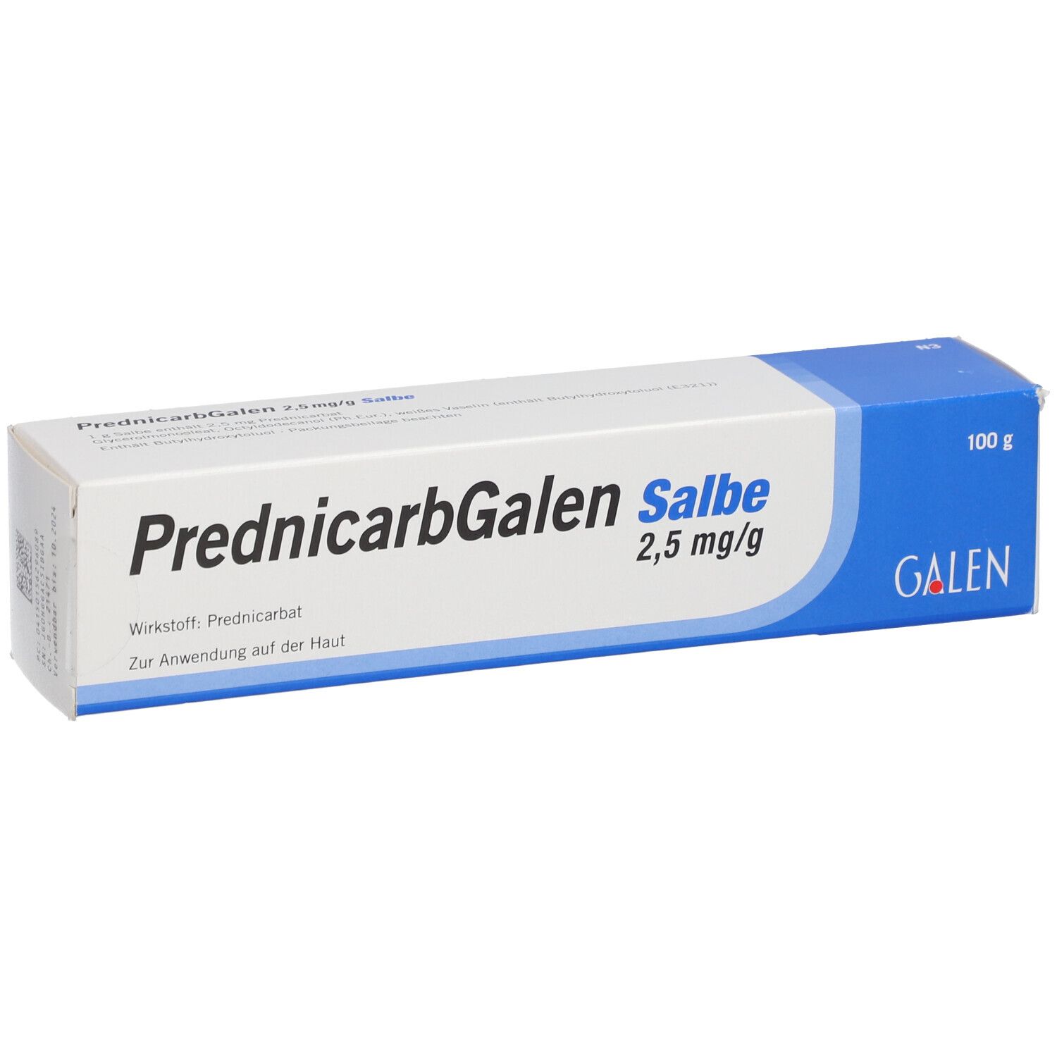 PREDNICARBGALEN 2,5 mg/g Salbe 100 g mit dem E-Rezept kaufen - Shop ...