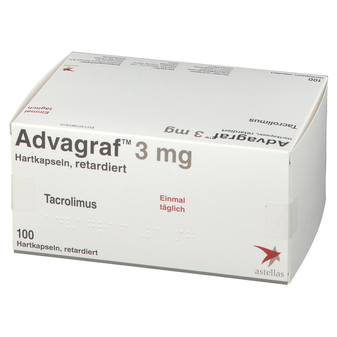 Advagraf 3 mg Retardiert 100 St mit dem E-Rezept kaufen - Shop Apotheke