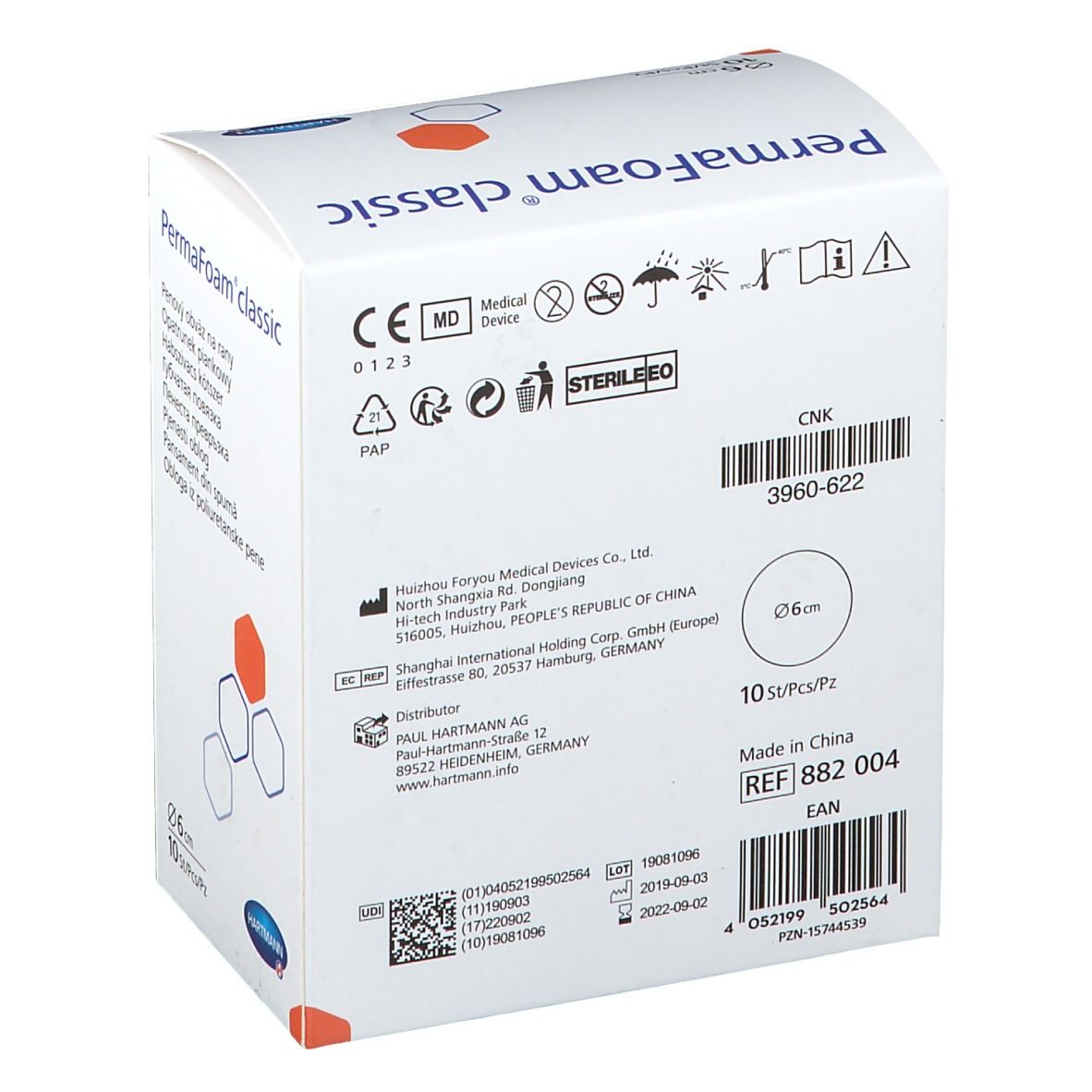 PermaFoam® Classic 6 cm 10 St - Shop Apotheke