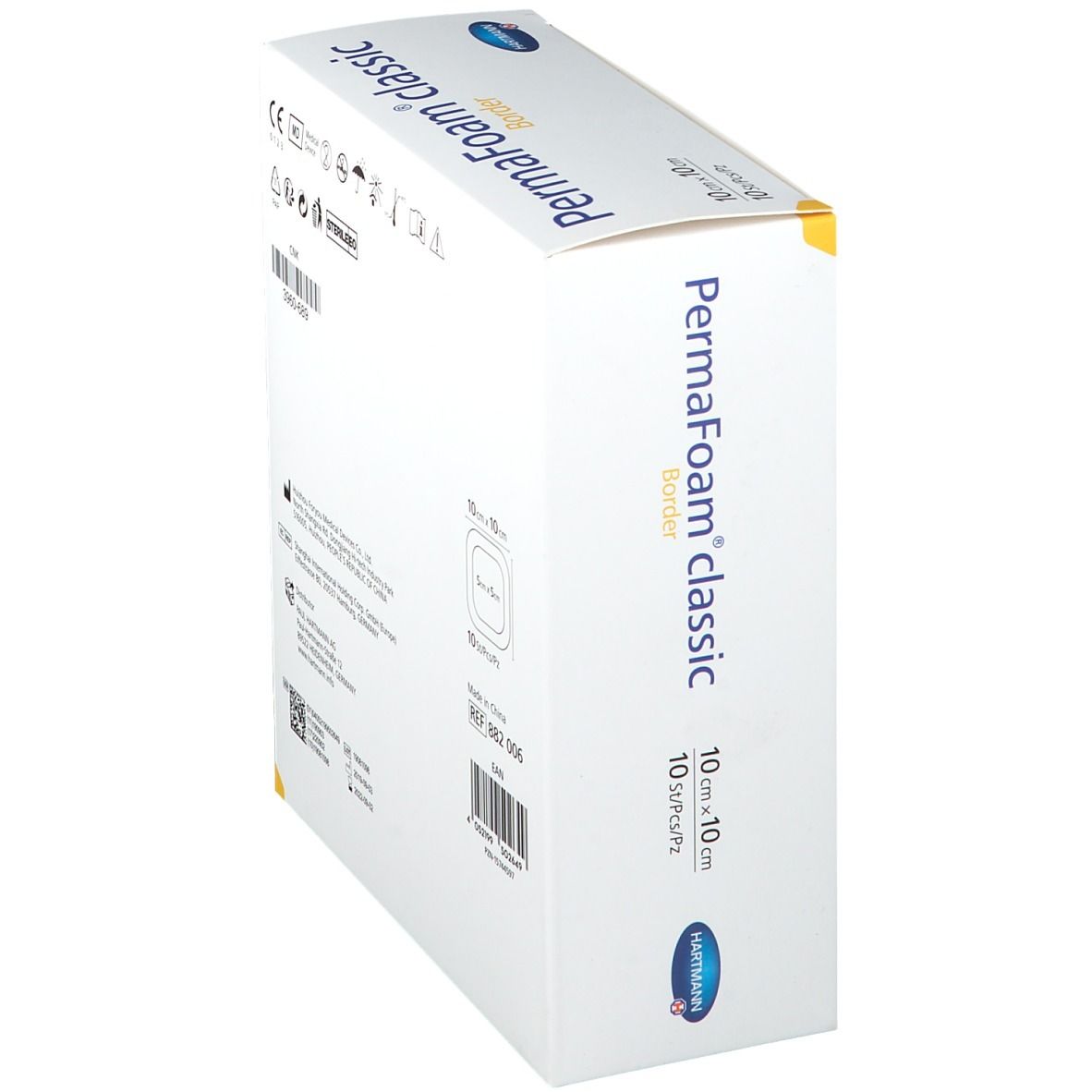 PermaFoam® Classic Border 10 x 10 cm 10 St - SHOP APOTHEKE
