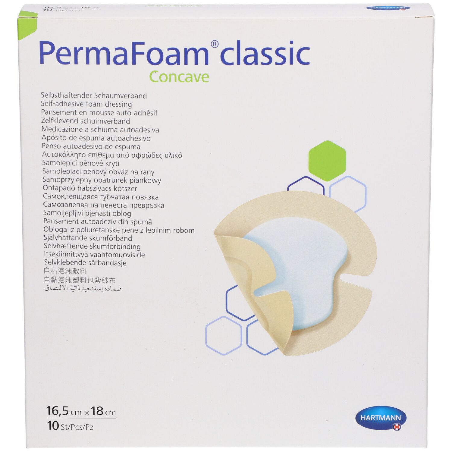 PermaFoam® Classic 16,5 x 18 cm 10 St - Shop Apotheke