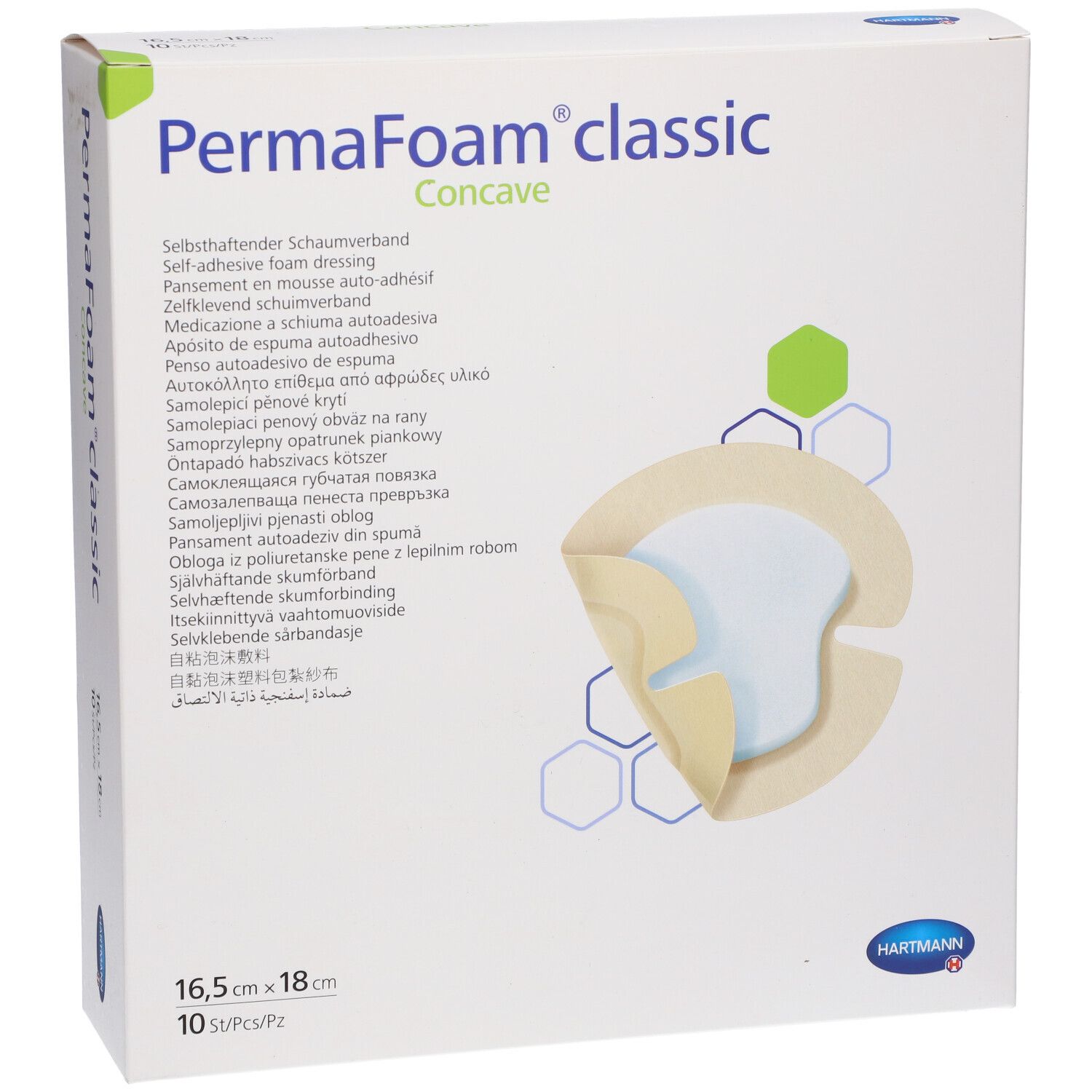 PermaFoam® Classic 16,5 x 18 cm 10 St - Shop Apotheke