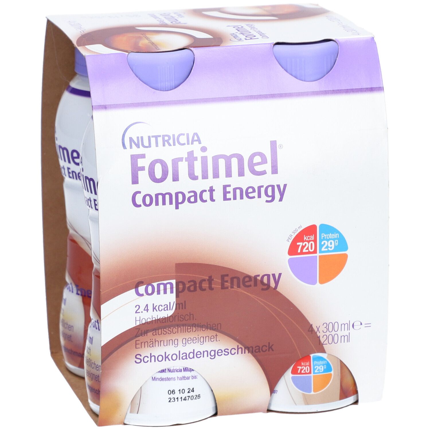 Fortimel Compact Energy Trinknahrung Schokolade 4x300 ml - shop ...