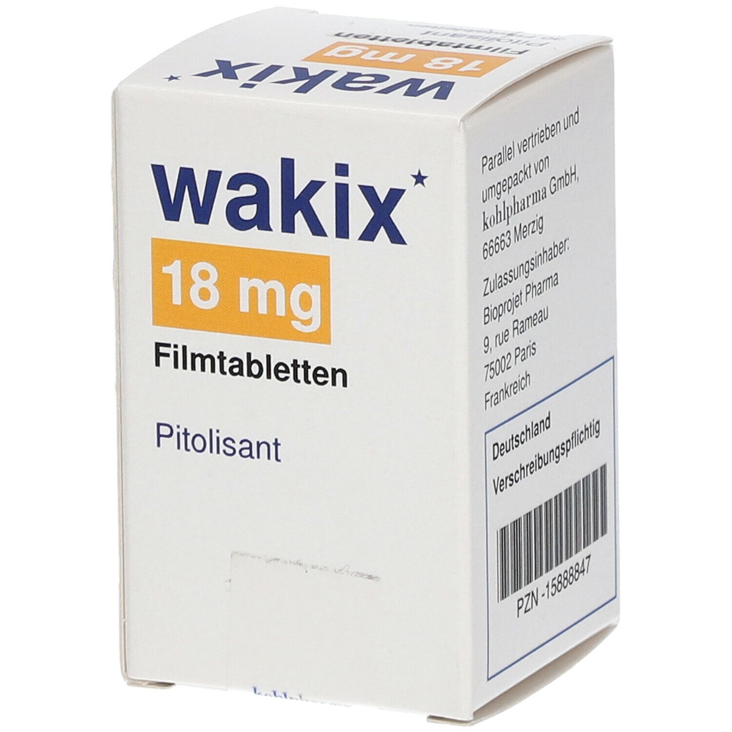 Wakix 18 mg 30 St mit dem E-Rezept kaufen - Shop Apotheke