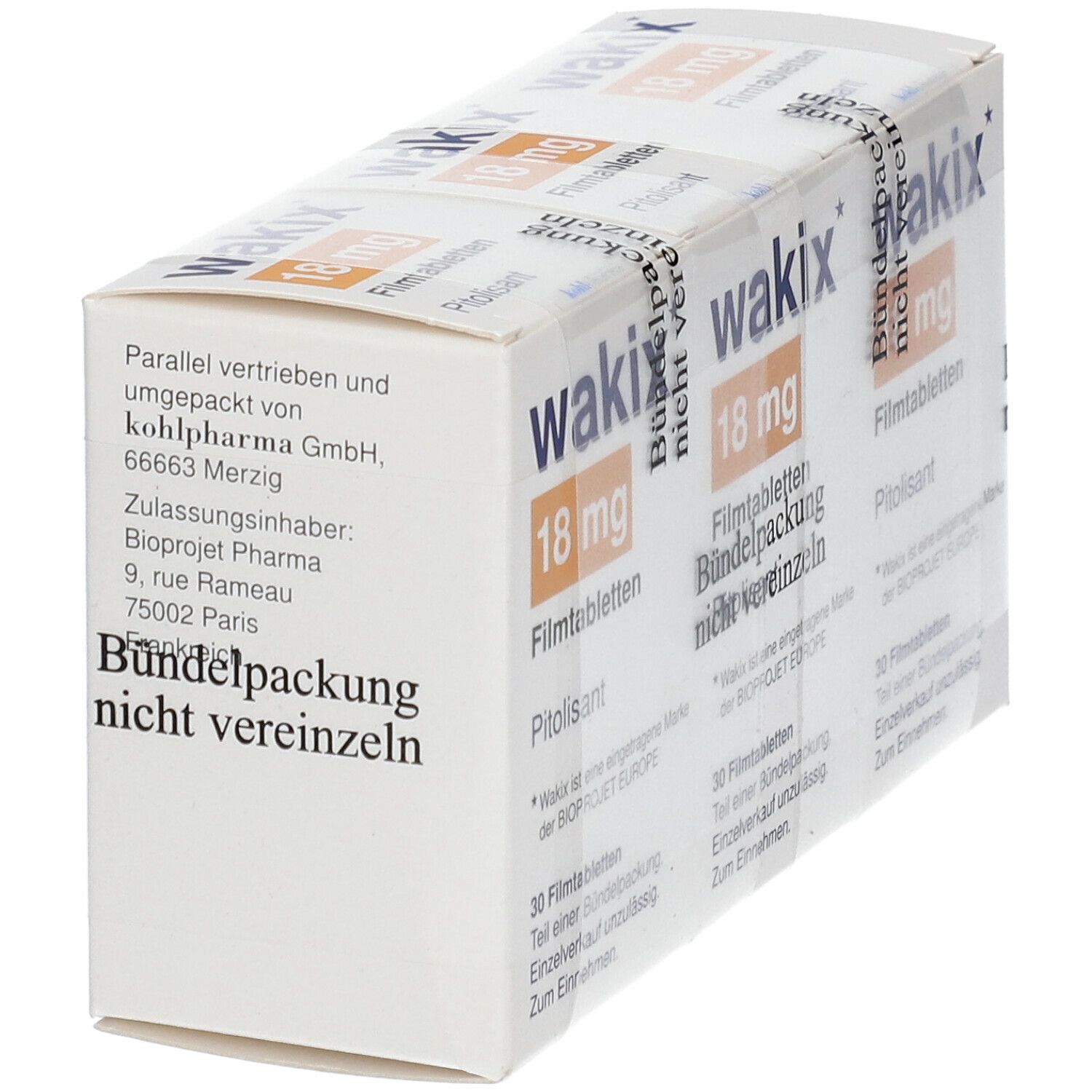 Wakix 18 mg 3x30 St mit dem E-Rezept kaufen - Shop Apotheke