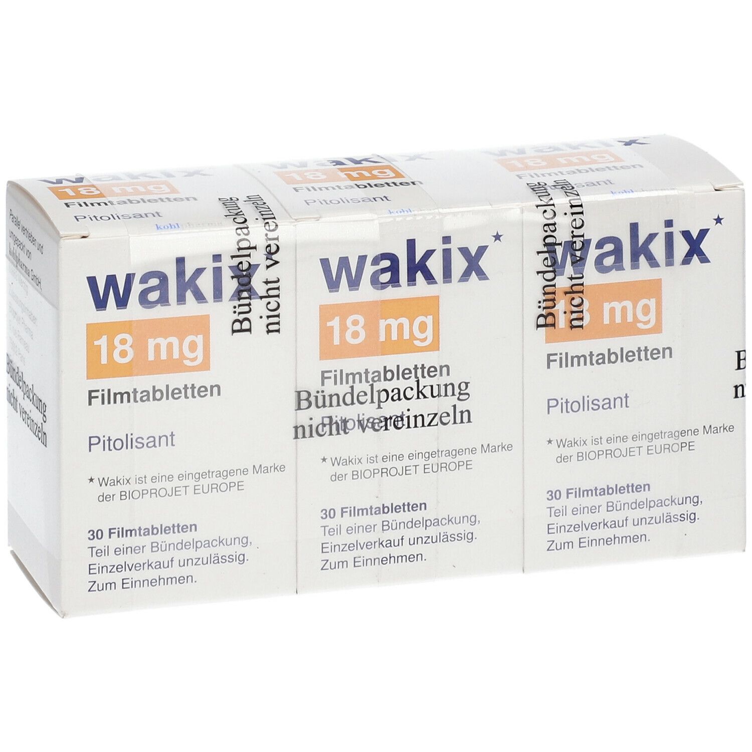 Wakix 18 mg 3x30 St mit dem E-Rezept kaufen - Shop Apotheke