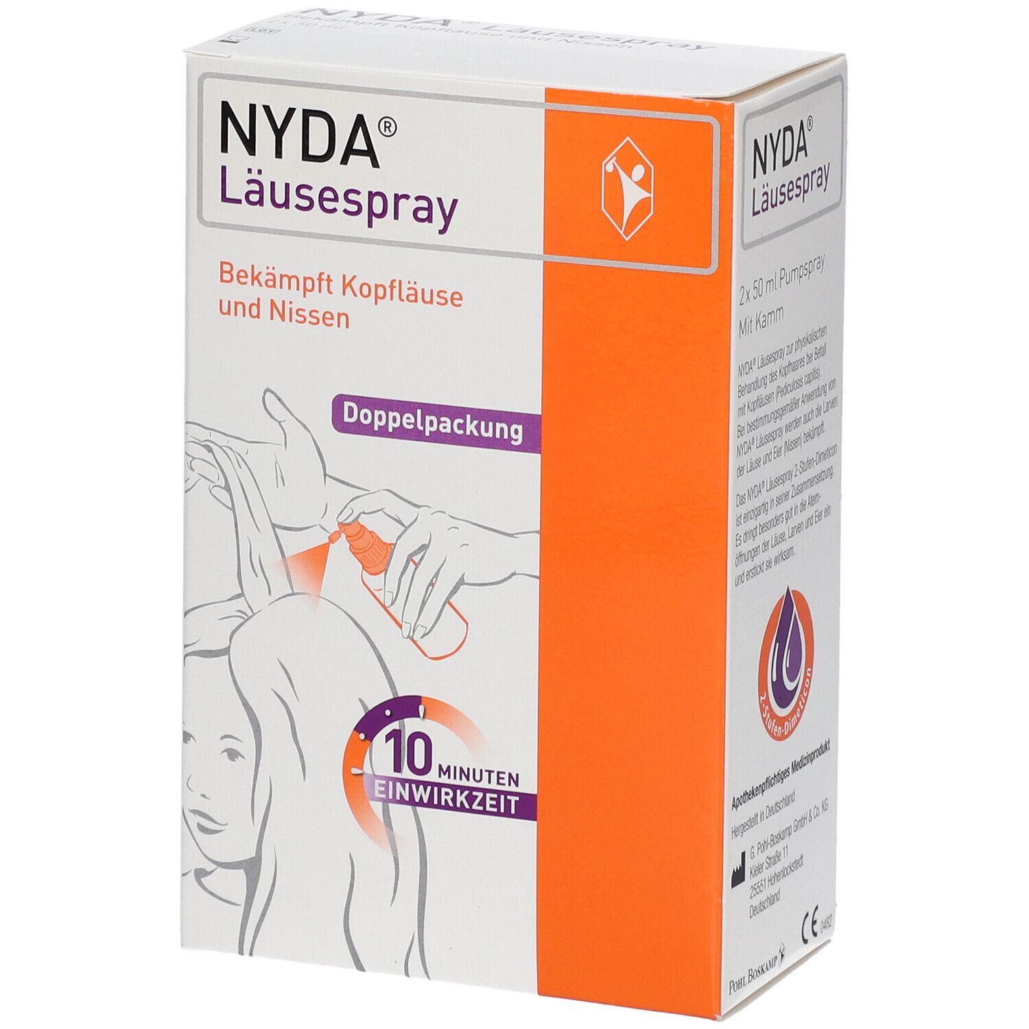 NYDA Läusespray 2x50 ml - shop-apotheke.com