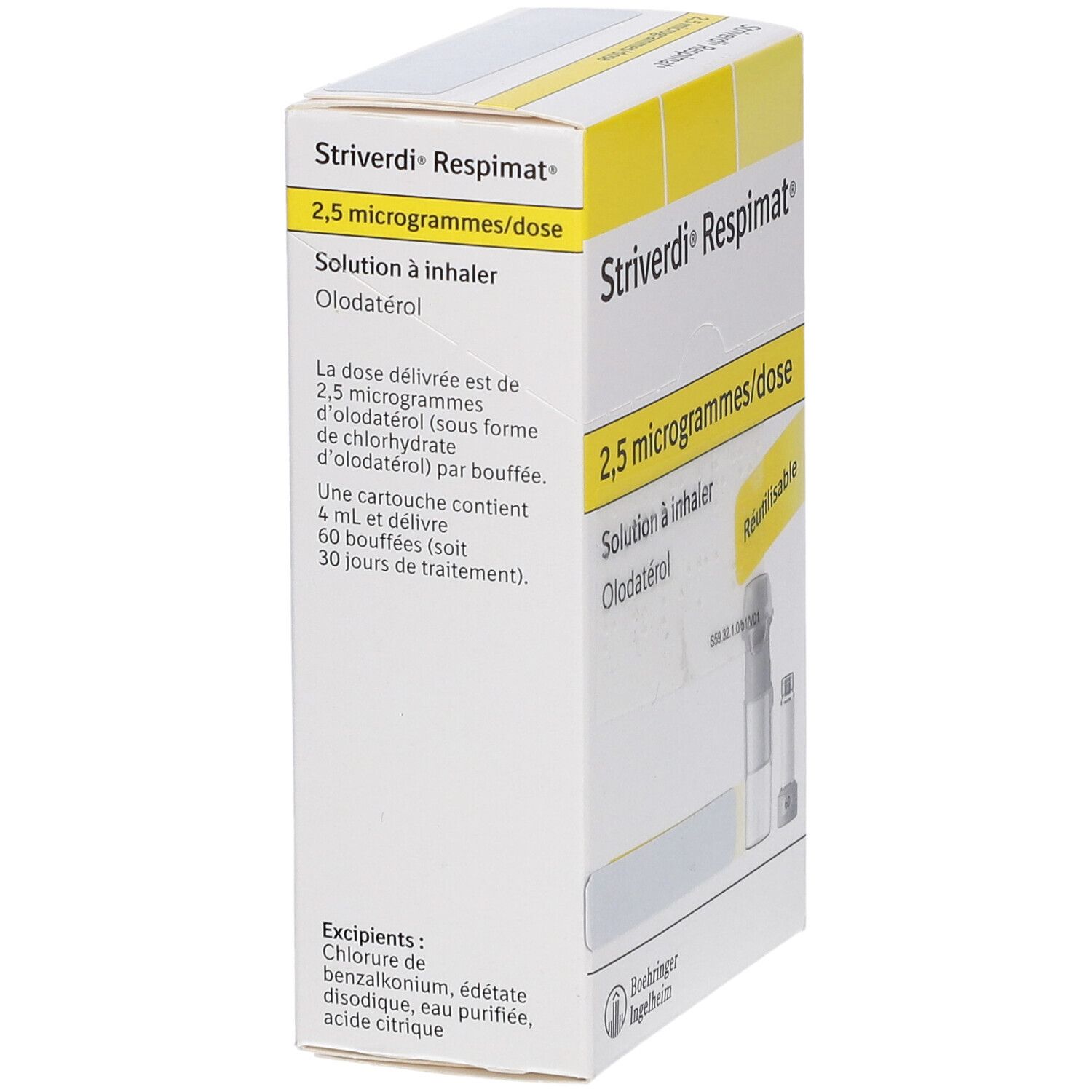 Striverdi® Respimat® 2,5 µg 3x4 ml mit dem E-Rezept kaufen - Shop Apotheke