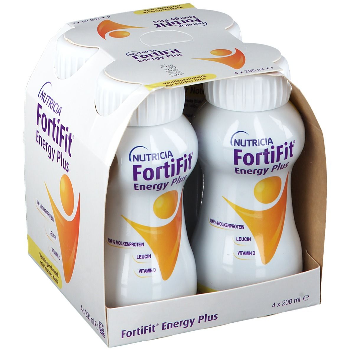 FortiFit® Energy Plus Vanille 4x200 ml - Shop Apotheke