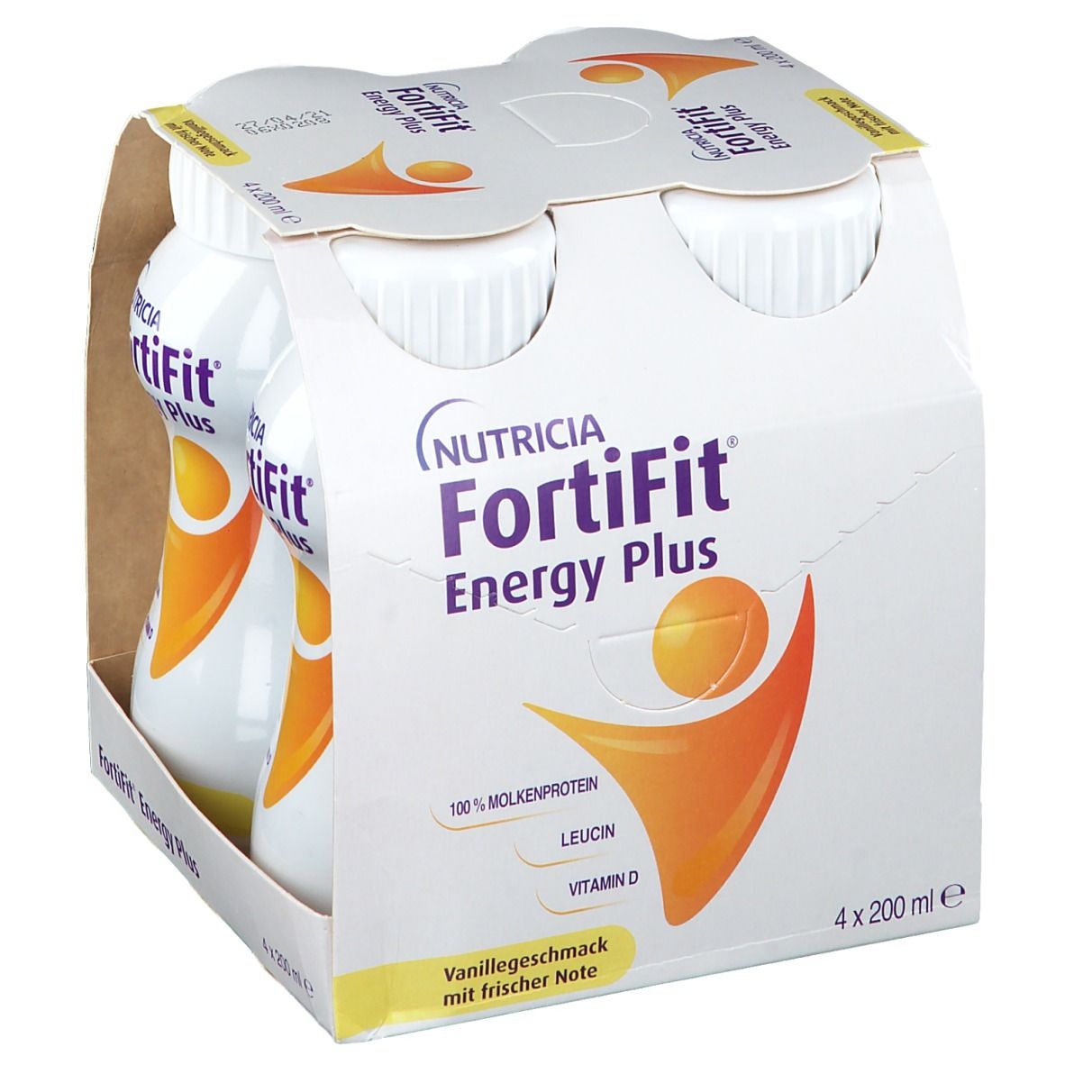 FortiFit® Energy Plus Vanille 4x200 ml - Shop Apotheke