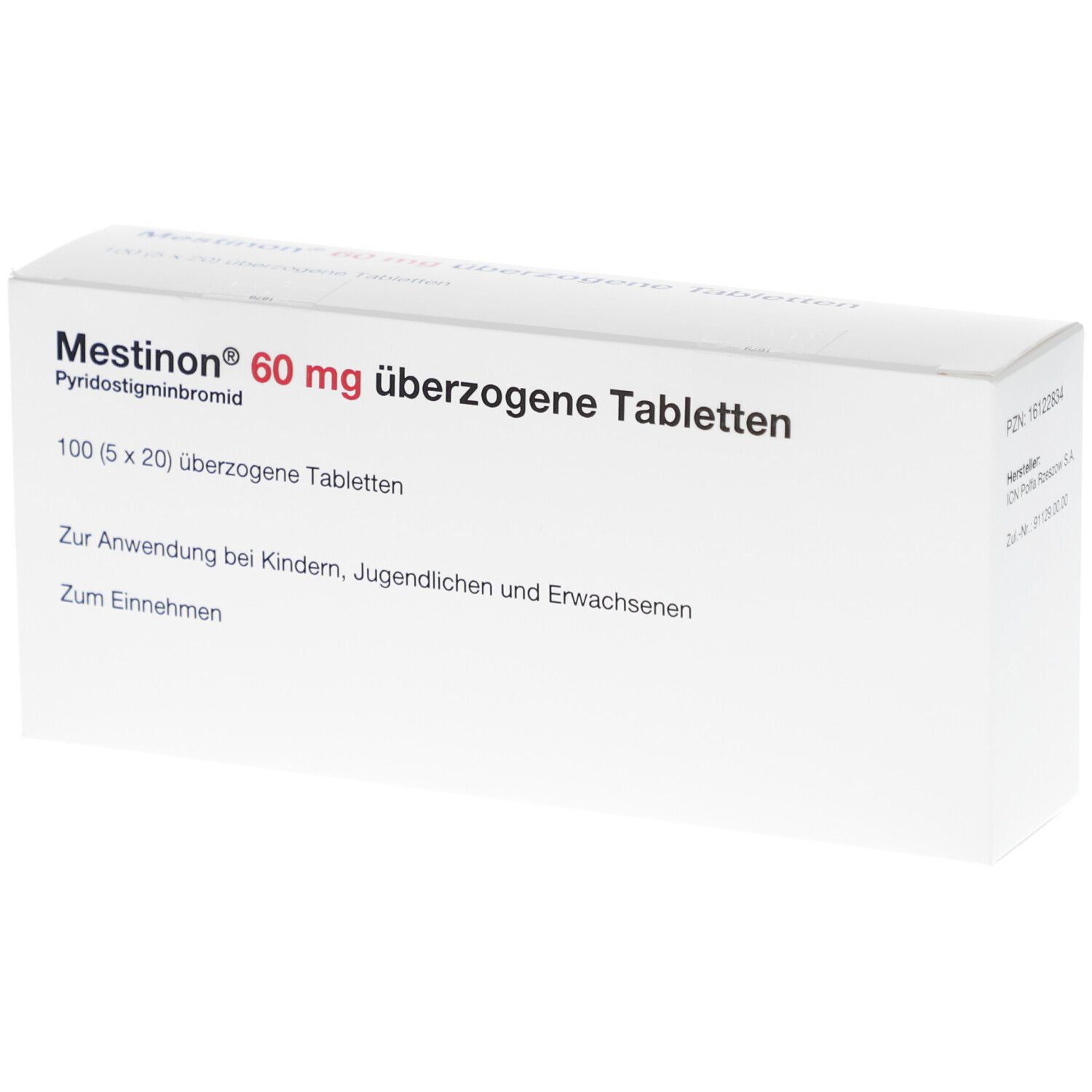 Mestinon 60 mg 5x20 St mit dem E-Rezept kaufen - Shop Apotheke