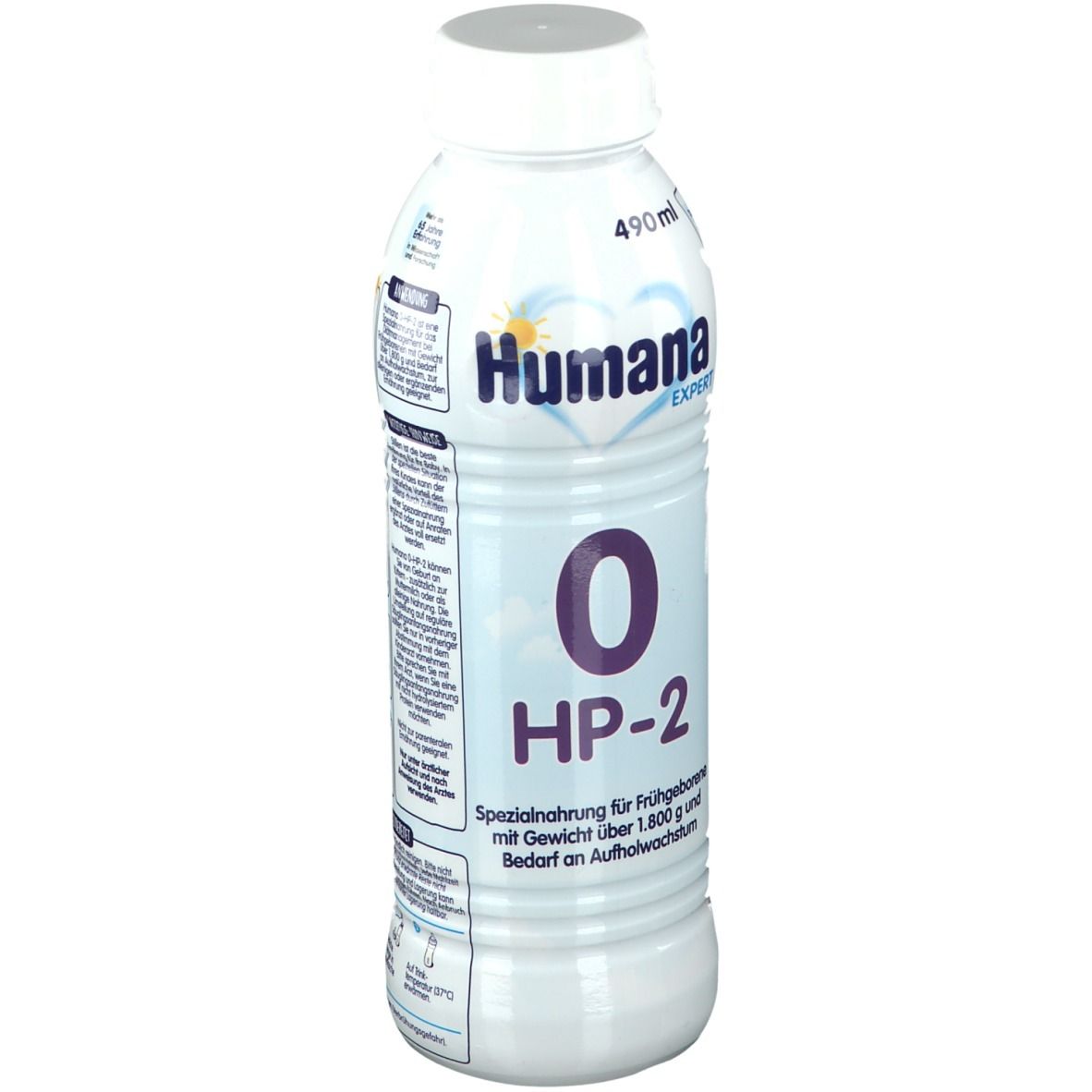 Humana Expert 0 HP-2 Spezialnahrung Frühgeborene 490 ml - Shop Apotheke