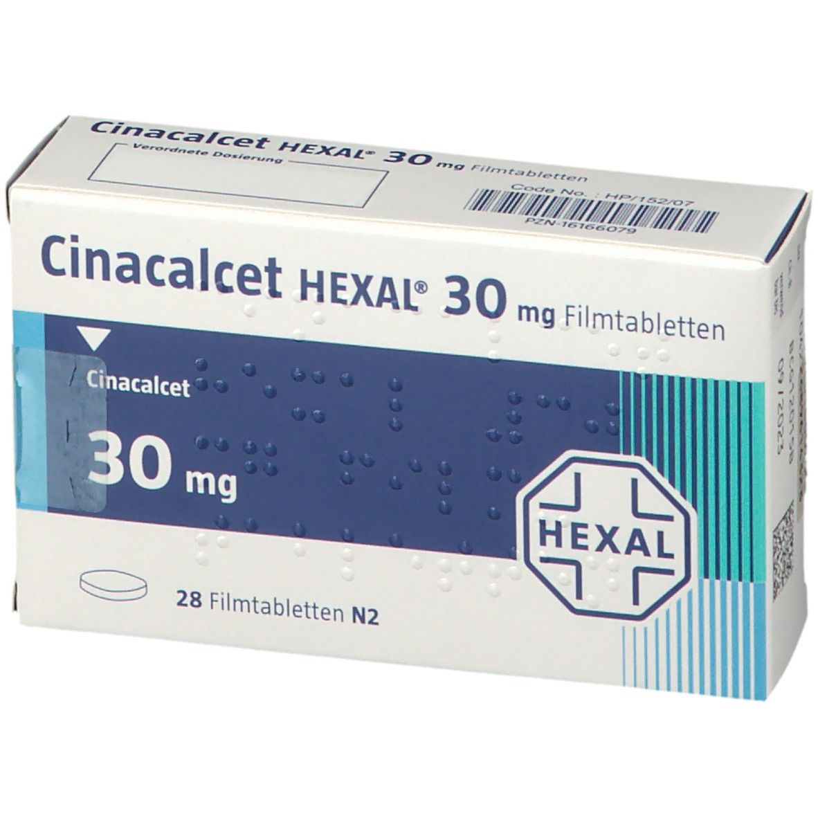 Cinacalcet HEXAL® 30 mg 28 St mit dem E-Rezept kaufen - Shop Apotheke