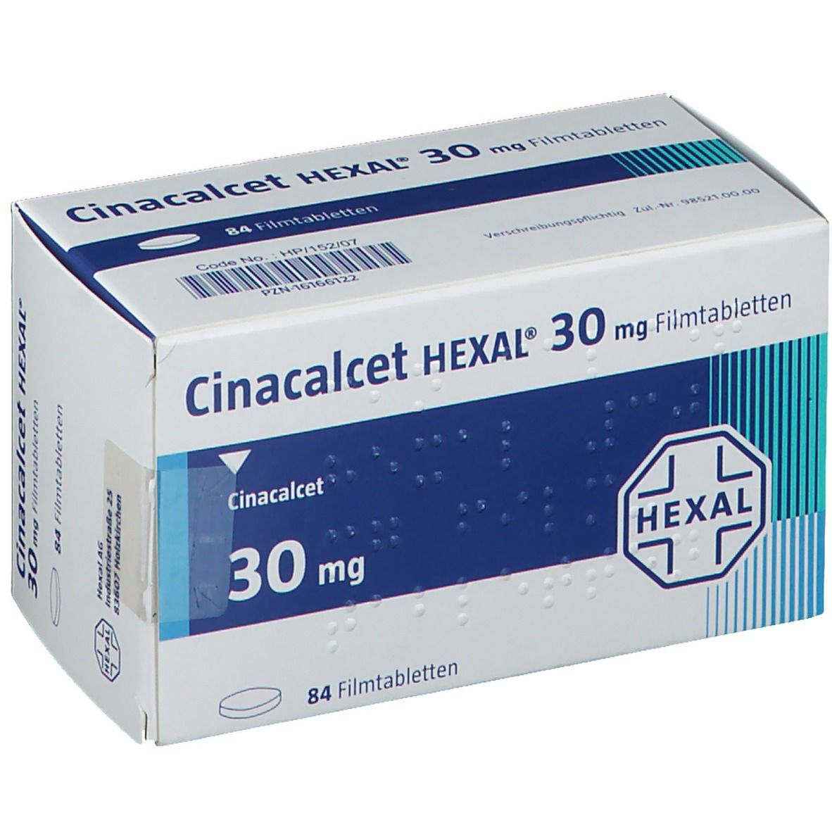 Cinacalcet HEXAL® 30 mg 84 St mit dem E-Rezept kaufen - Shop Apotheke