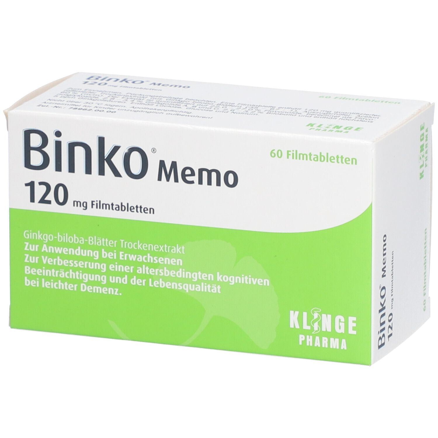Binko® Memo 120 mg 60 St - shop-apotheke.com