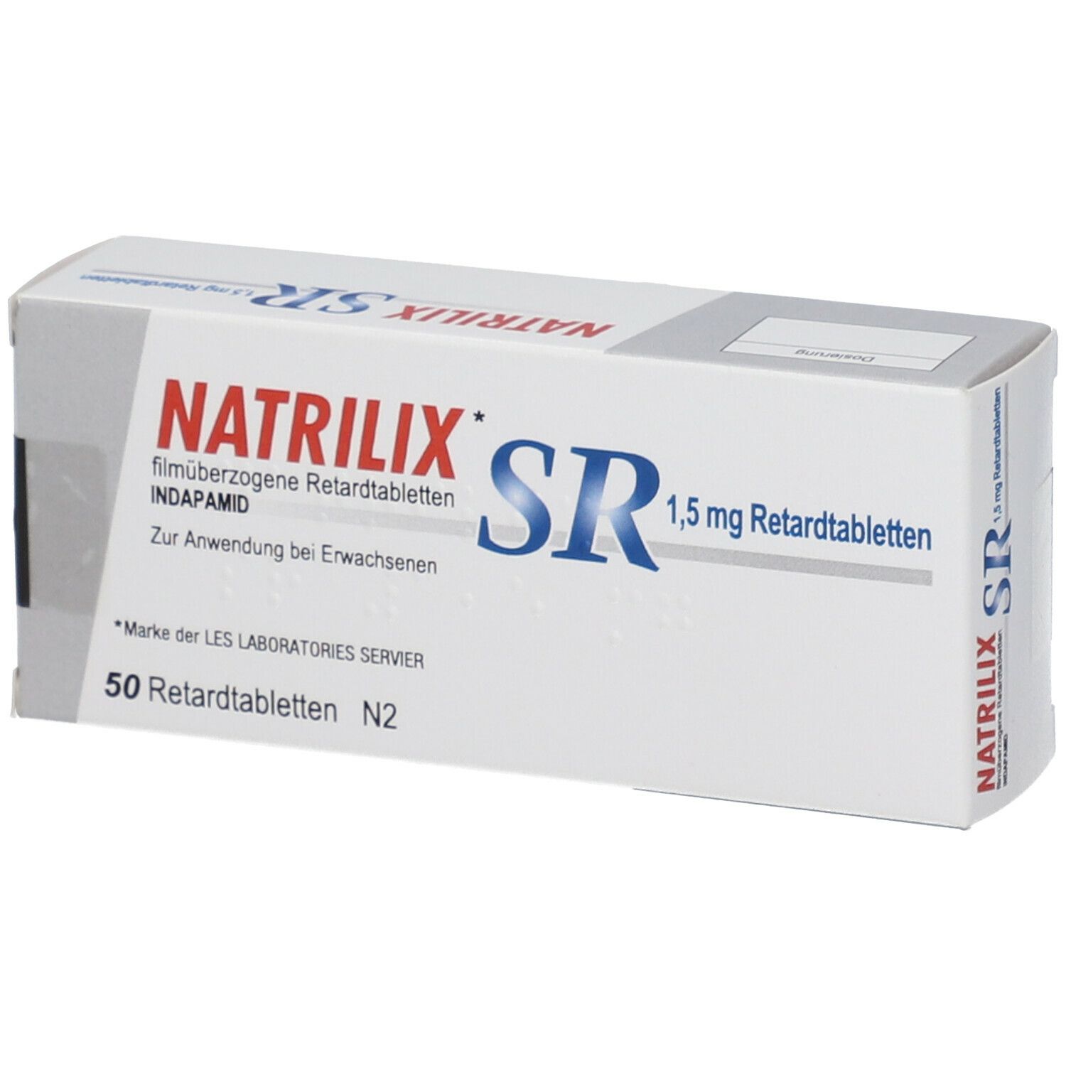 Natrilix Sr 1,5 mg Retard 50 St mit dem E-Rezept kaufen - Shop Apotheke