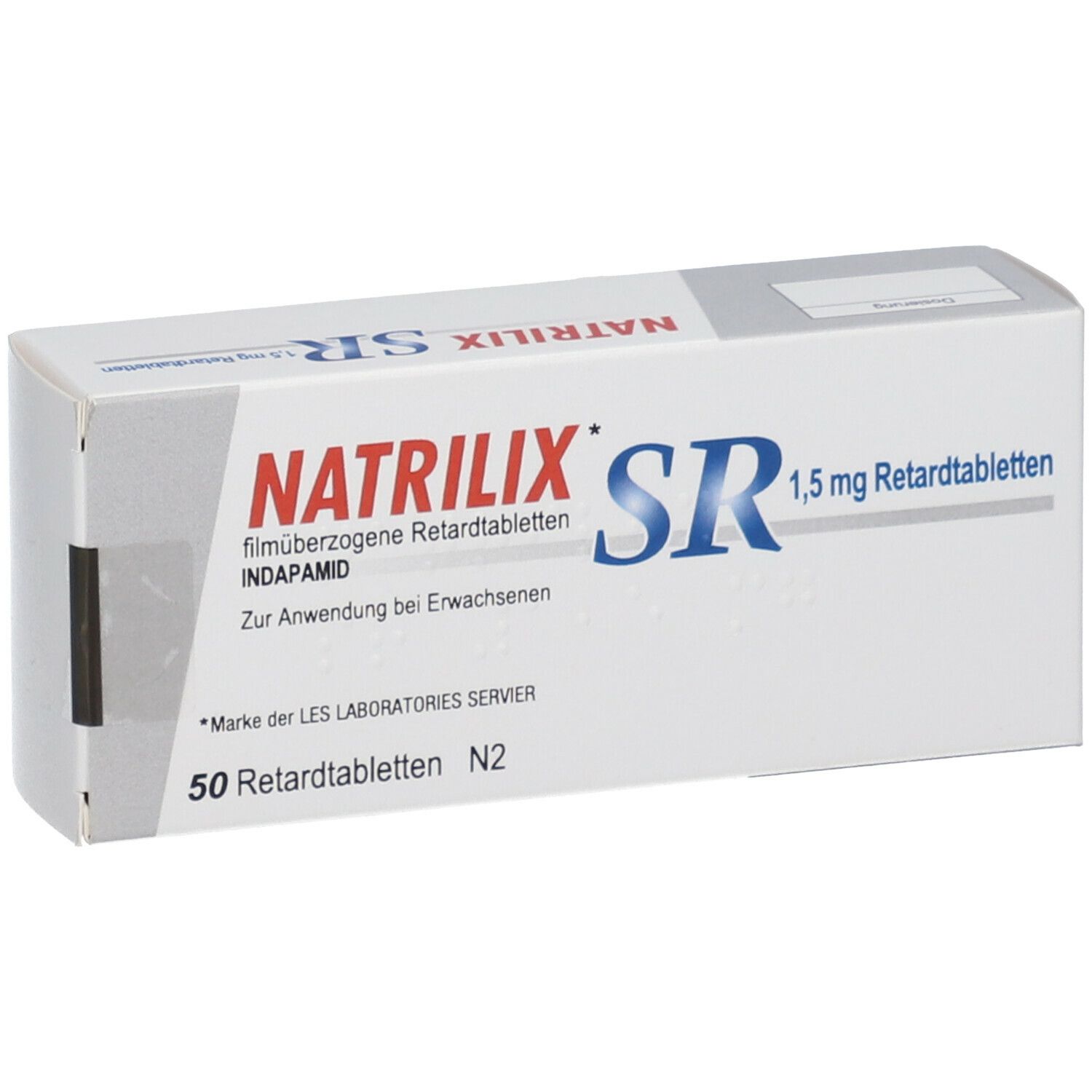 Natrilix Sr 1,5 mg Retard 50 St mit dem E-Rezept kaufen - Shop Apotheke