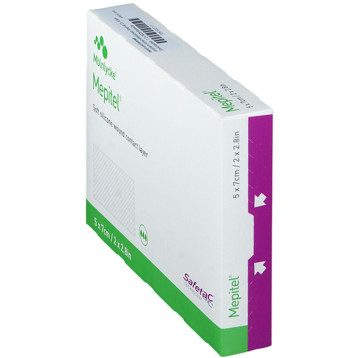 Mepitel® 5 x 7 cm 5 St - Shop Apotheke