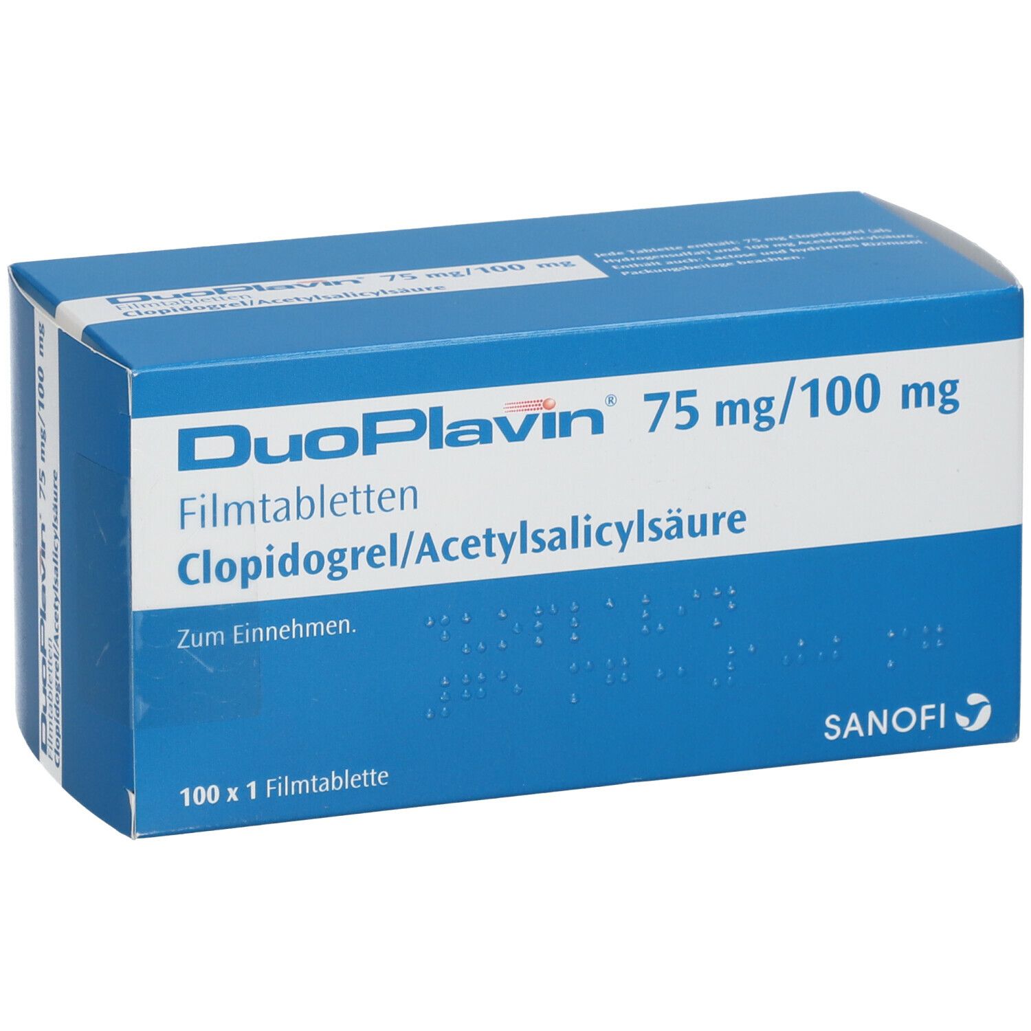 DuoPlavin® 75 mg/100 mg 100 St - shop-apotheke.com