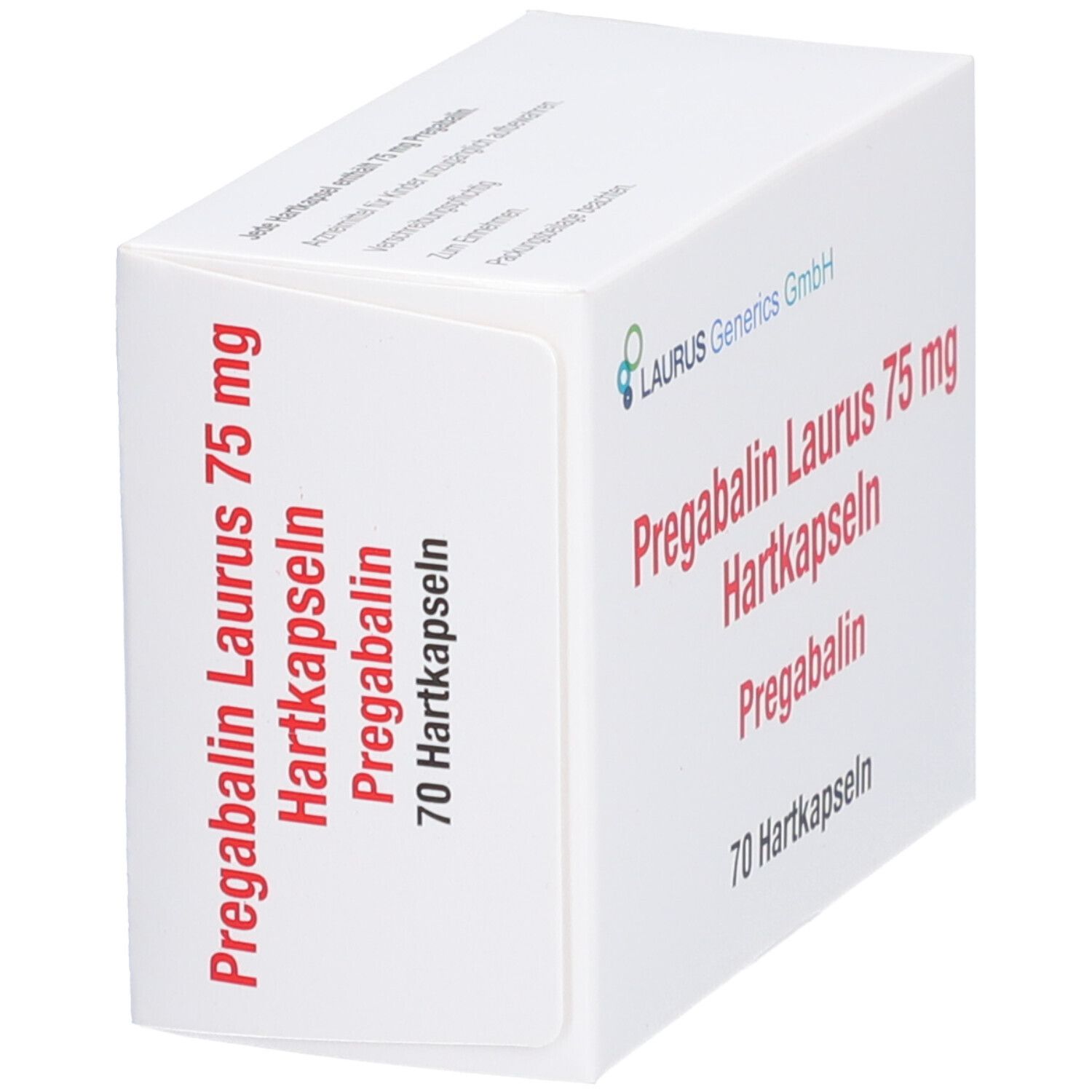 PREGABALIN Laurus 75 mg Hartkapseln 70 St mit dem E-Rezept kaufen ...