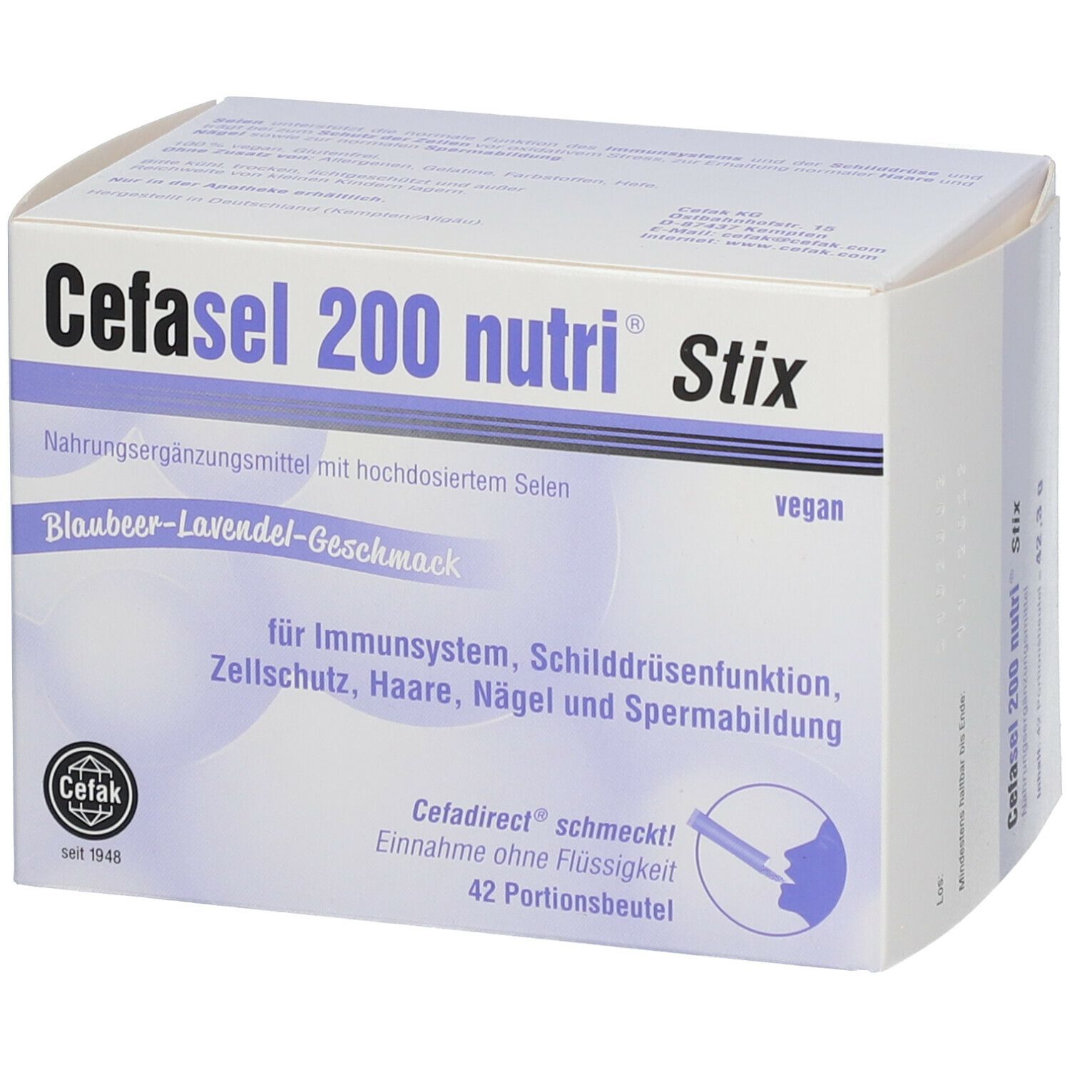 Cefasel 200 nutri® Stix 42 St - Shop Apotheke