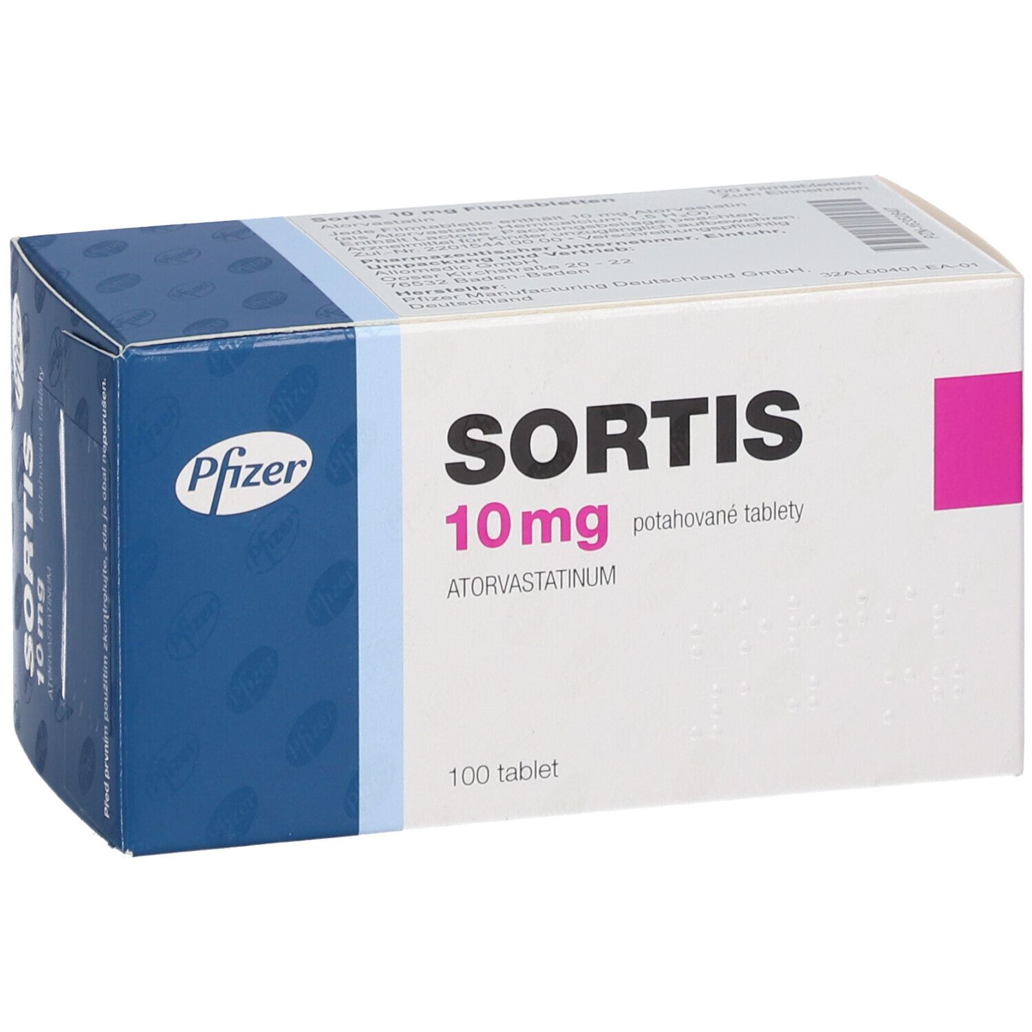 Sortis 10 mg 100 St mit dem E-Rezept kaufen - Shop Apotheke