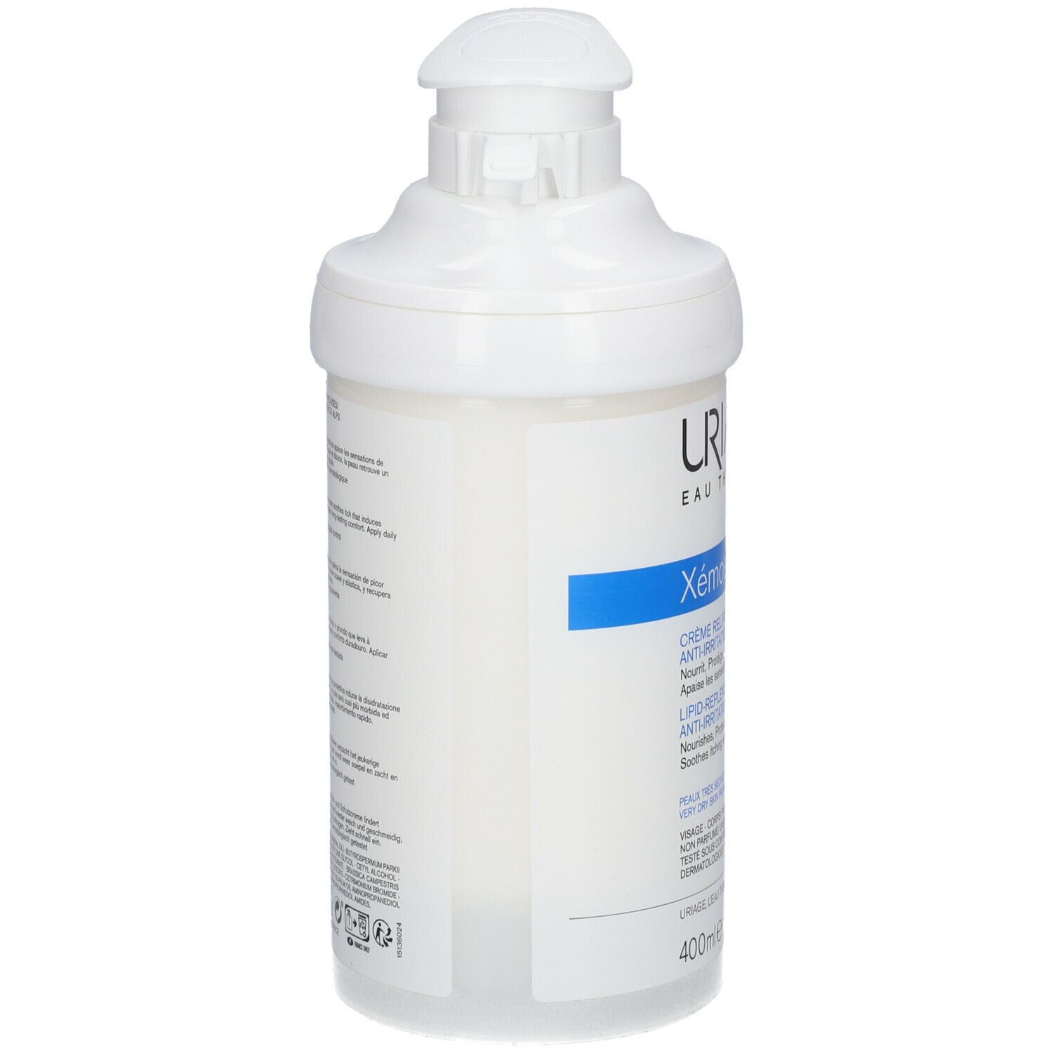 Uriage xémose Lipid-Replenishing Anti-Irritation Cream 400 ml - Shop ...