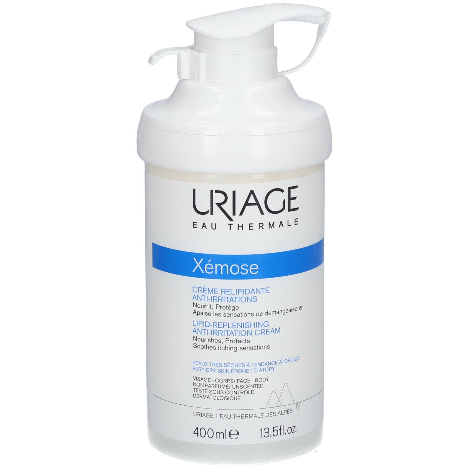 Uriage xémose Lipid-Replenishing Anti-Irritation Cream 400 ml - Shop ...