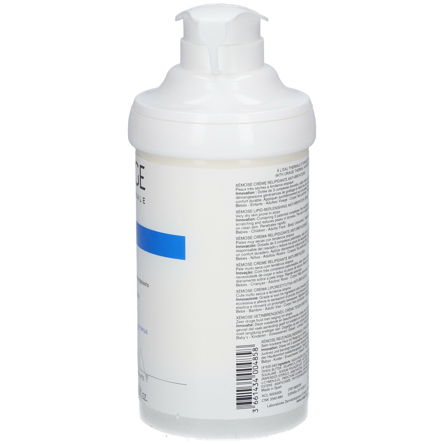 Uriage xémose Lipid-Replenishing Anti-Irritation Cream 400 ml - Shop ...