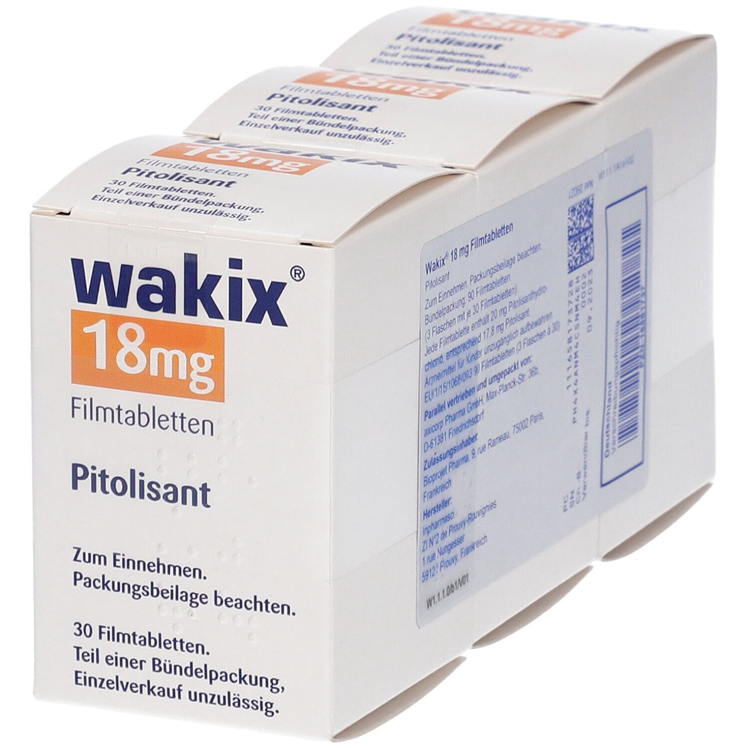 Wakix 18 mg 3x30 St mit dem E-Rezept kaufen - Shop Apotheke