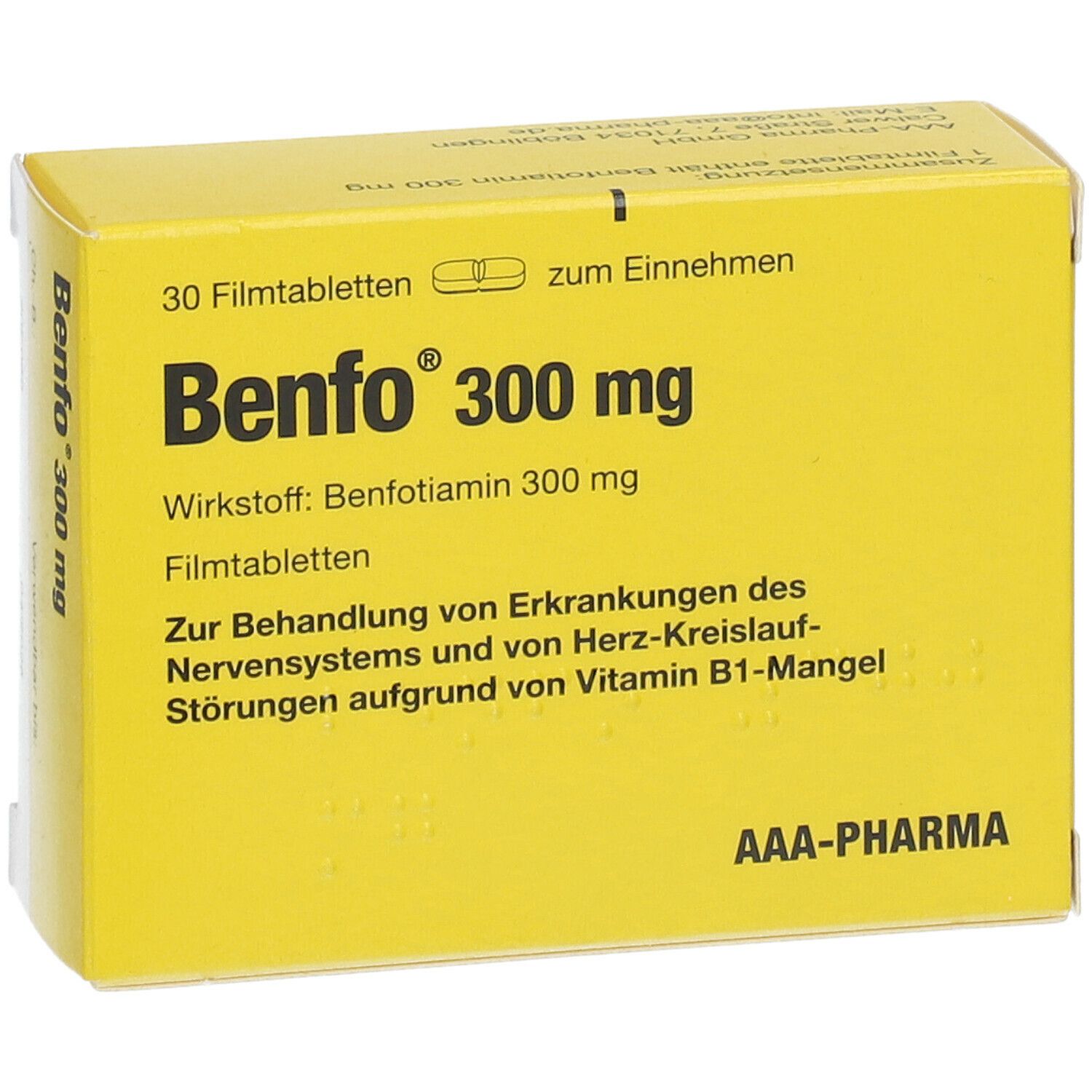 Benfo® 300 mg 30 St - Shop Apotheke