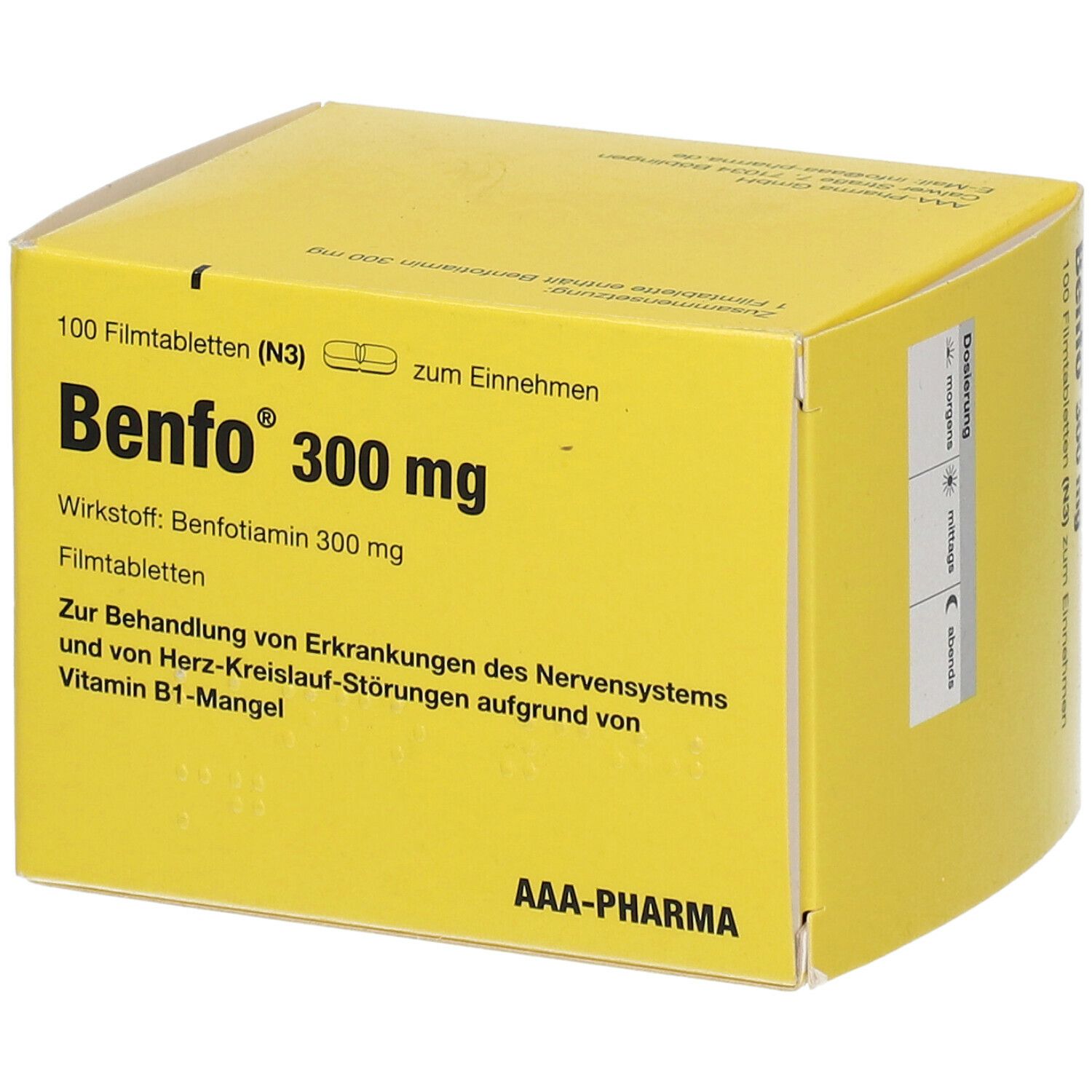 Benfo® 300 mg 100 St - Shop Apotheke